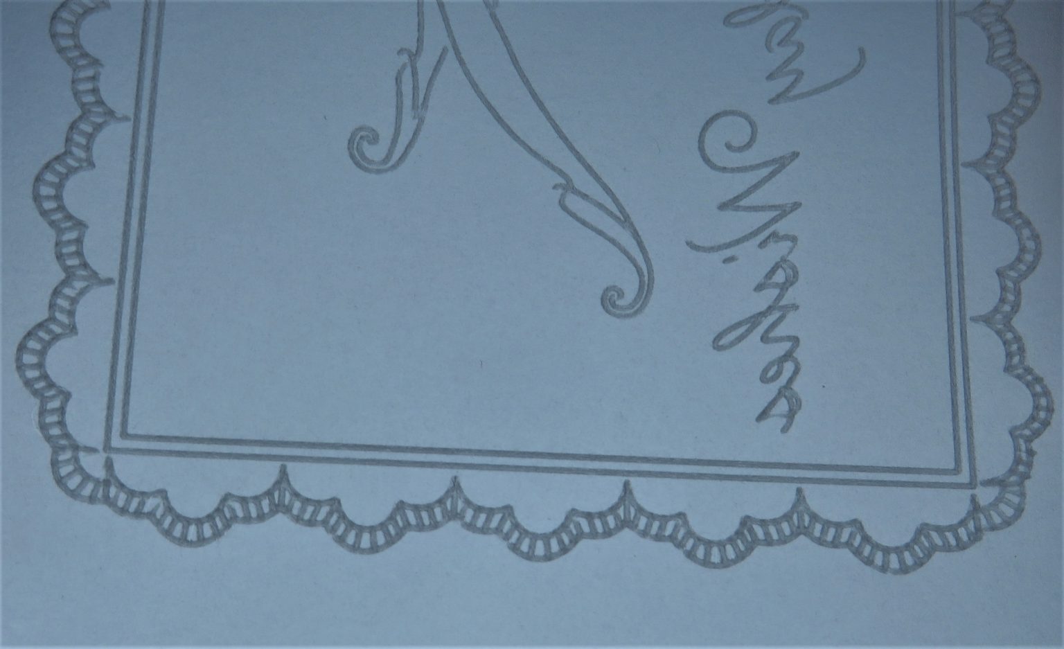 Clarity’s Blog Tutorial: How To Make A Straight Border Go Around A Bend