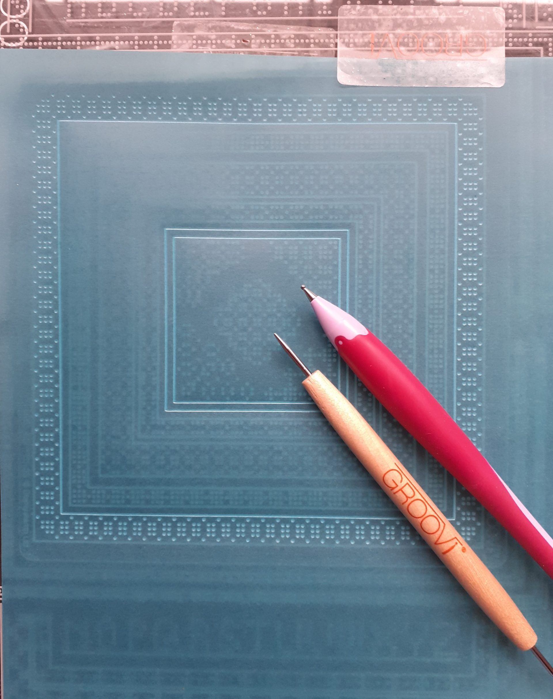 Clarity’s Blog Tutorial: How to Emboss Easy Backgrounds