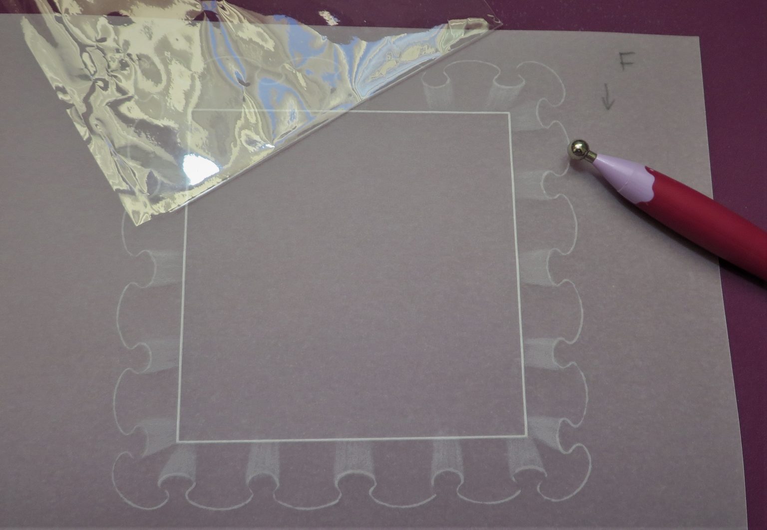 Clarity’s Blog Tutorial: How to Create a Frilly Frame