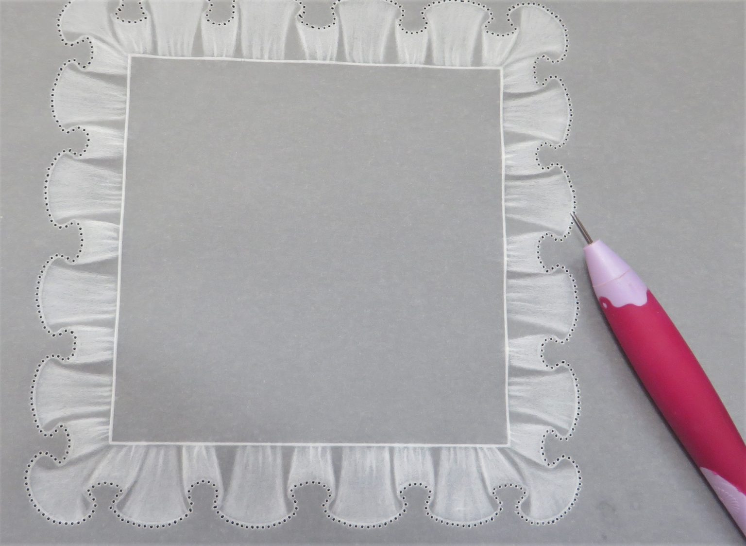 Clarity’s Blog Tutorial: How to Create a Frilly Frame