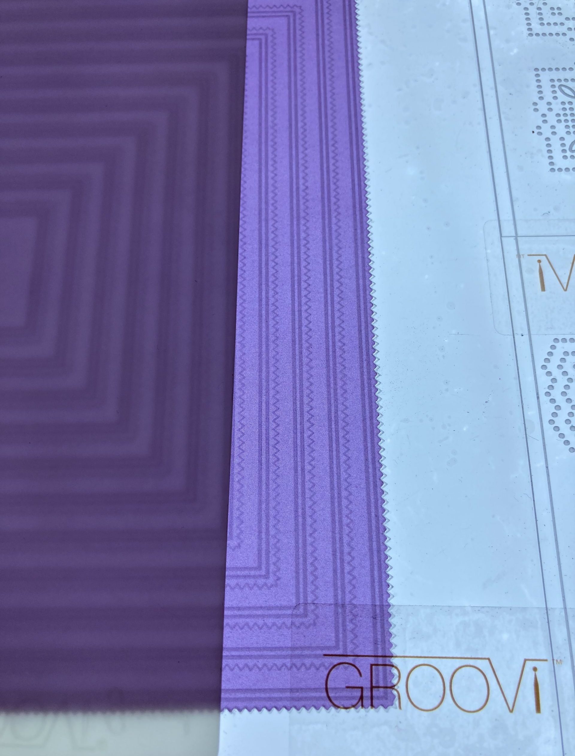 Clarity’s Blog Tutorial: How To Use A Stencil To Create A Groovi Pattern