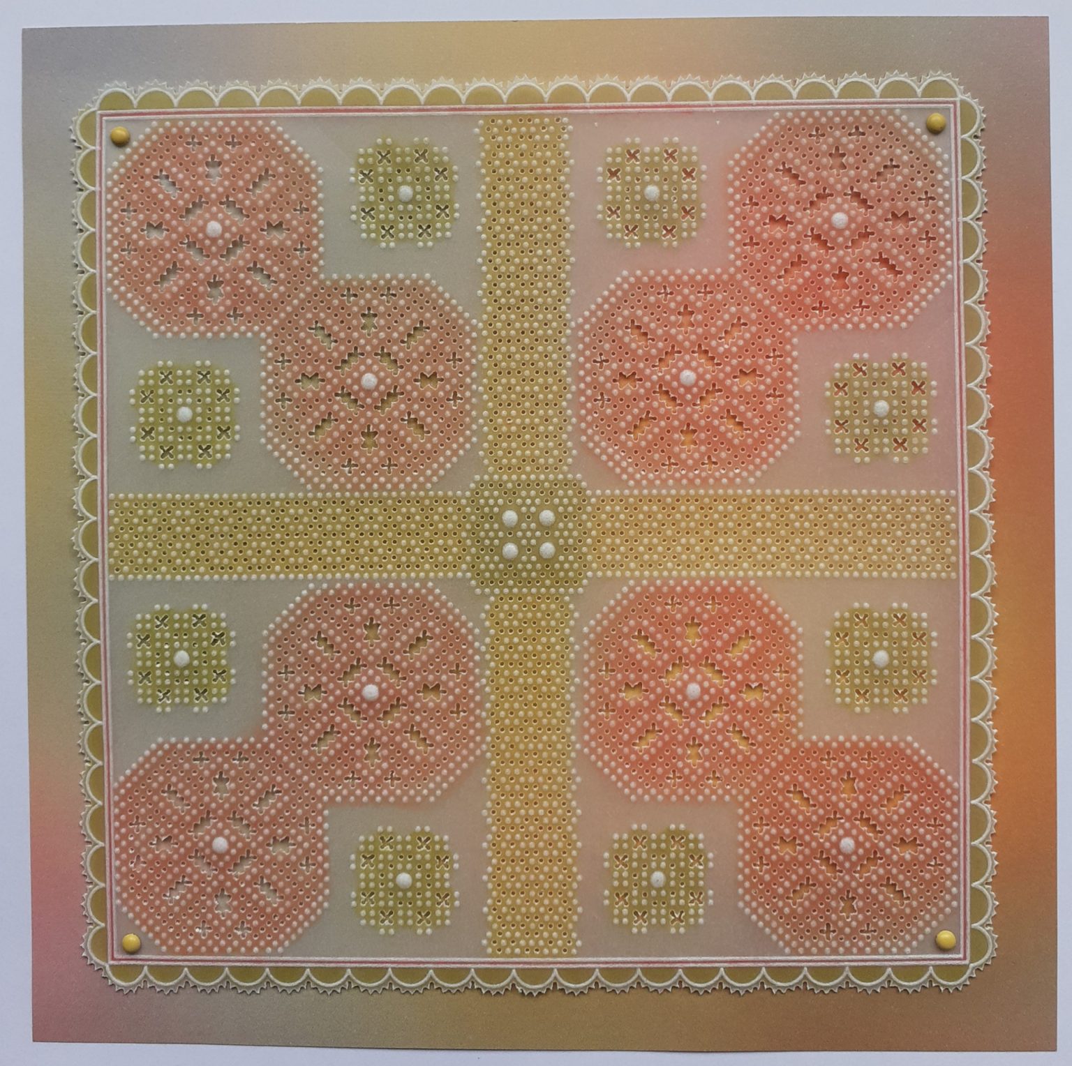 Clarity’s Blog Tutorial: How To Combine Embossed Patterns with Basic Grids