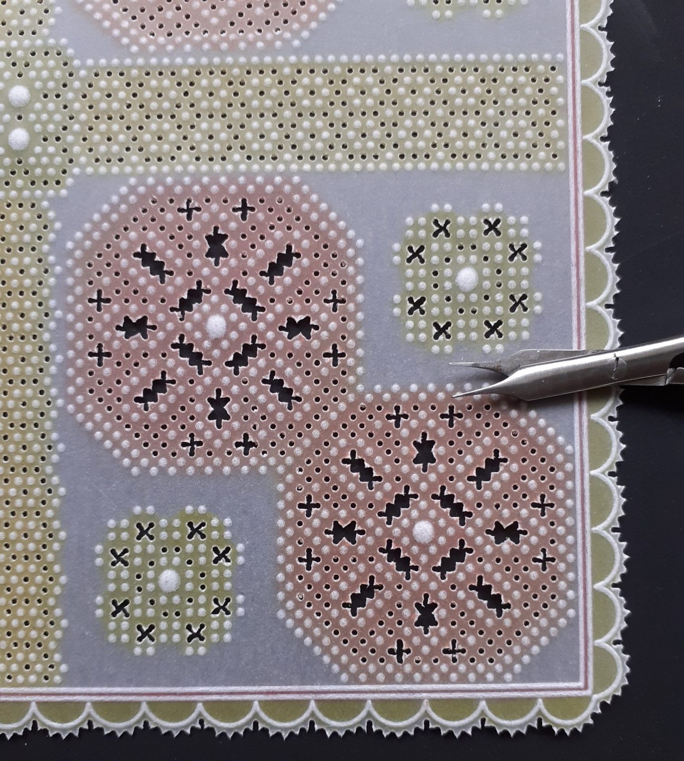 Clarity’s Blog Tutorial: How To Combine Embossed Patterns with Basic Grids