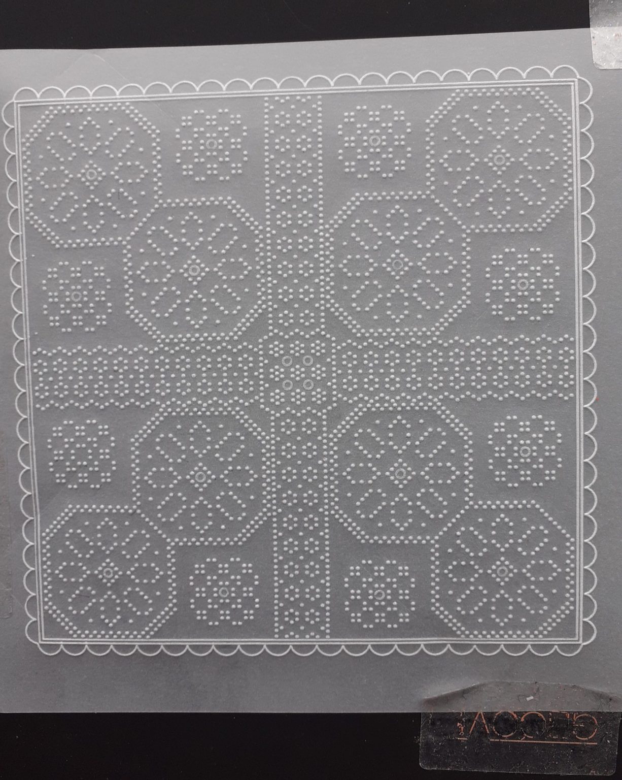 Clarity’s Blog Tutorial: How To Combine Embossed Patterns with Basic Grids