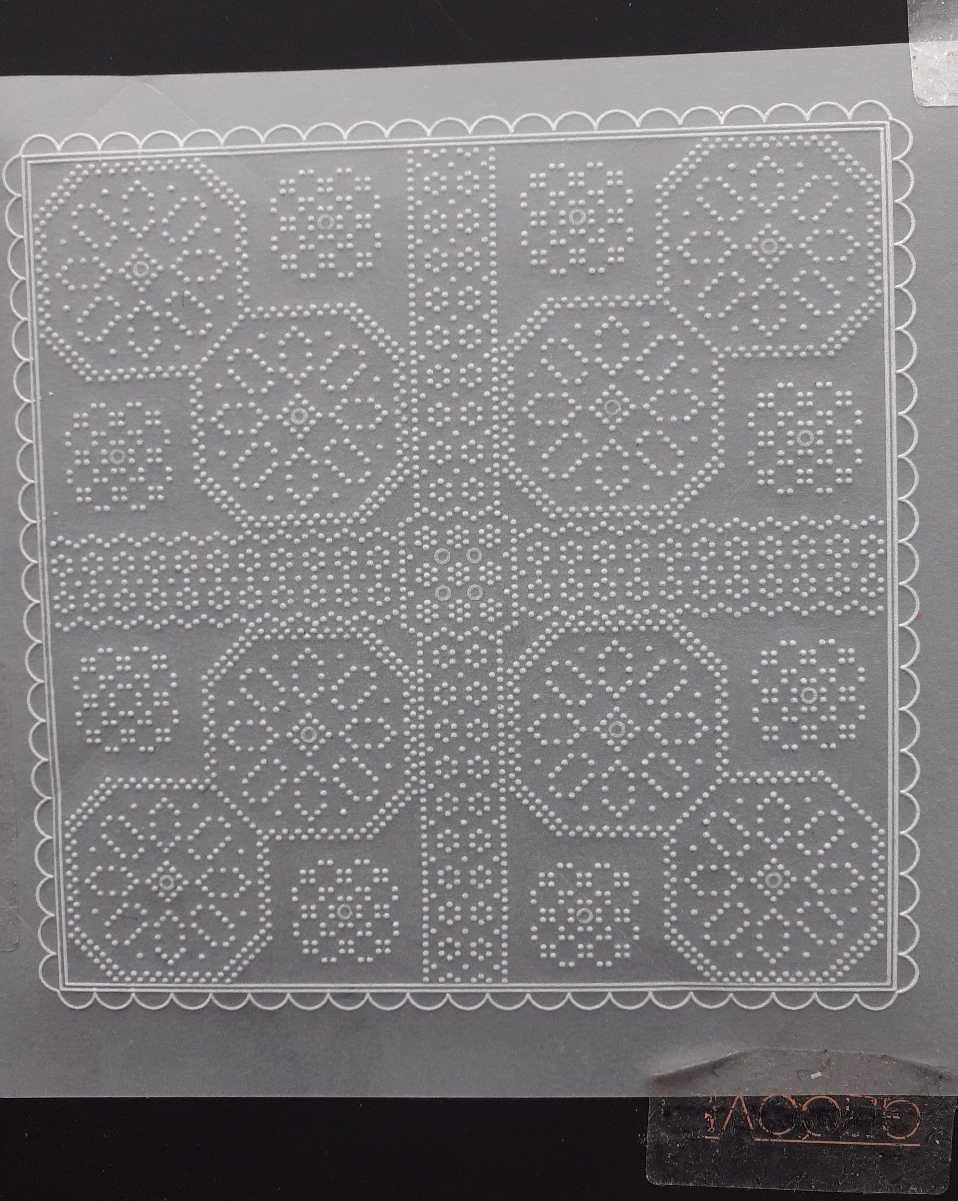 Clarity’s Blog Tutorial: How To Combine Embossed Patterns with Basic Grids