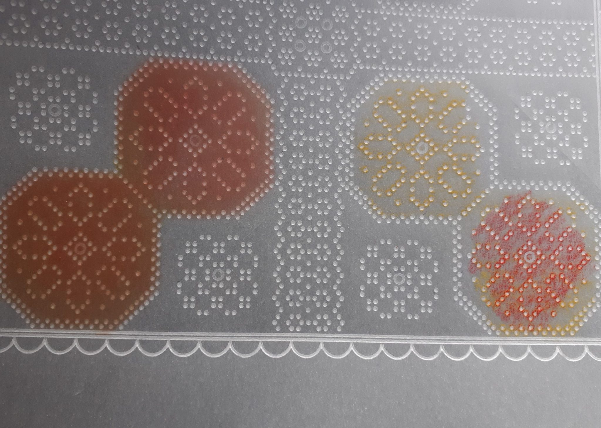 Clarity’s Blog Tutorial: How To Combine Embossed Patterns with Basic Grids