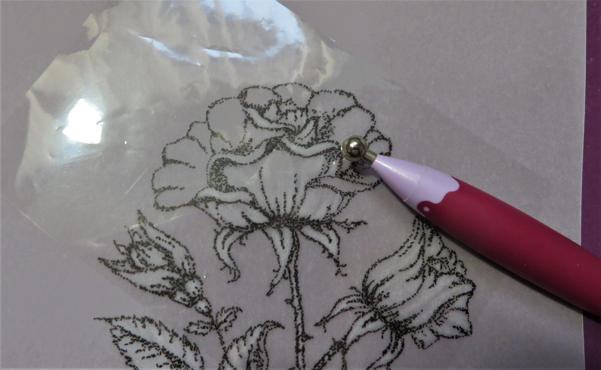 Clarity’s Blog Tutorial: How To – Pointillism Rose Using the Frosted ...