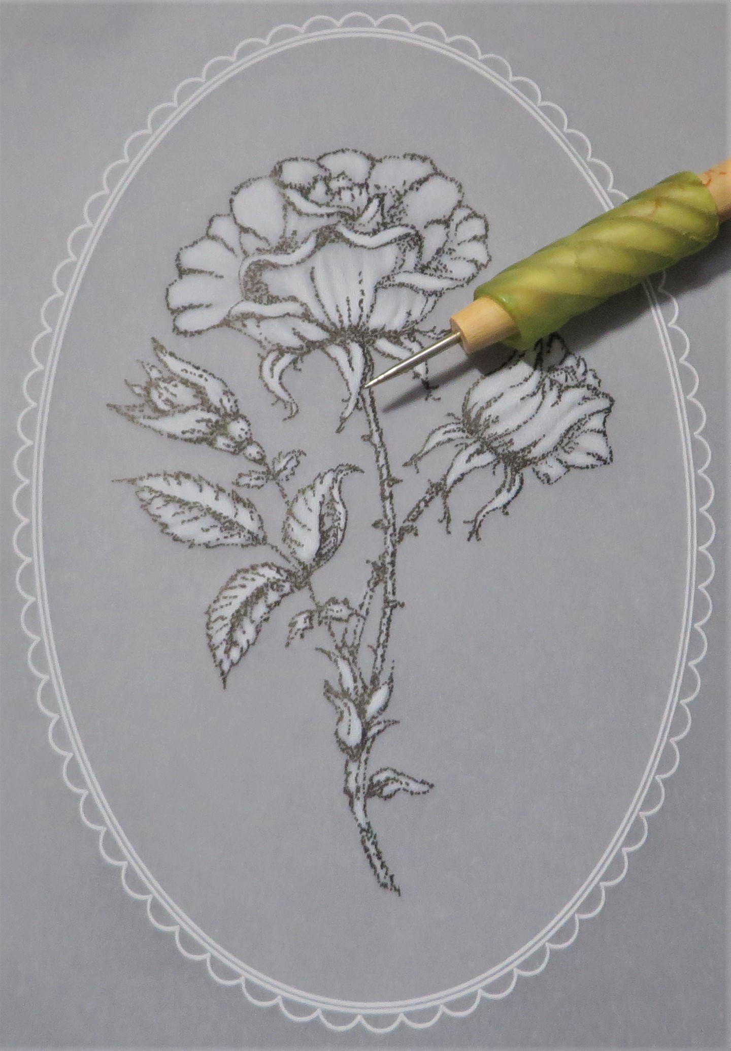 Clarity’s Blog Tutorial: How To – Pointillism Rose Using the Frosted ...