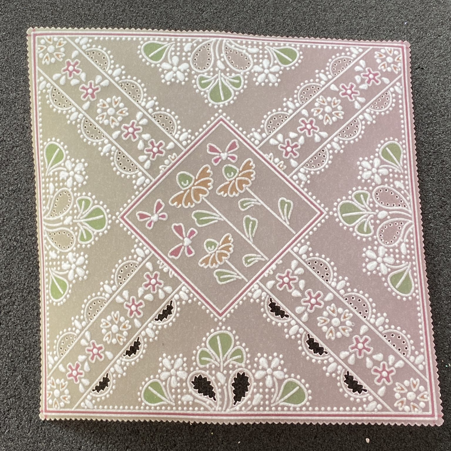 Clarity’s Blog Tutorial: How To Make A Flowerette Parchlet