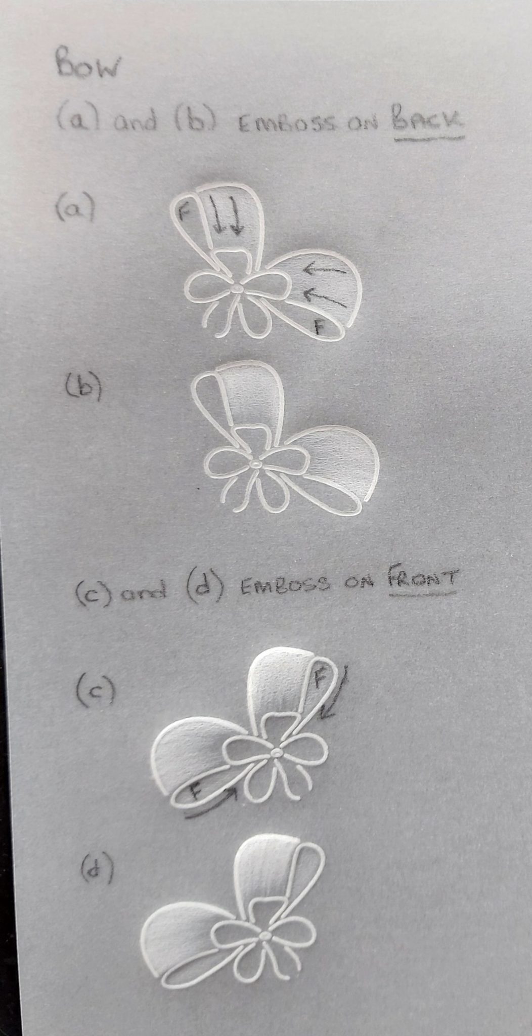 Clarity’s Blog Tutorial: How To Emboss A Ribbon