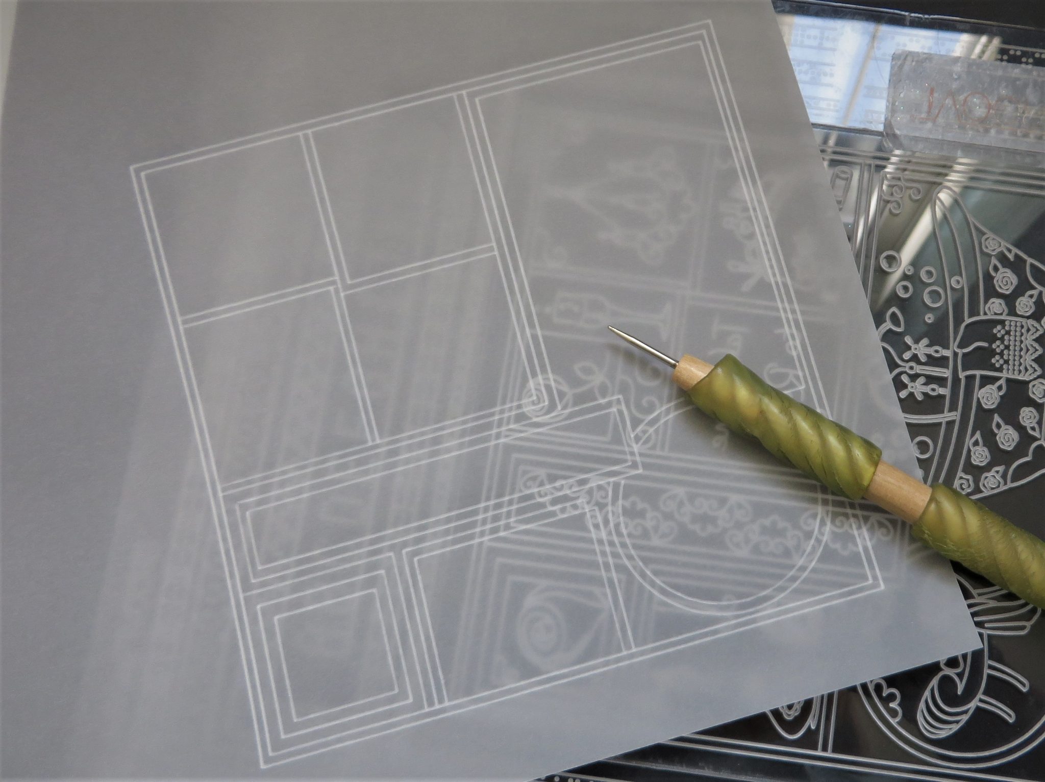 Clarity’s Blog Tutorial: How To Use Linda’s Easy Layout Plate