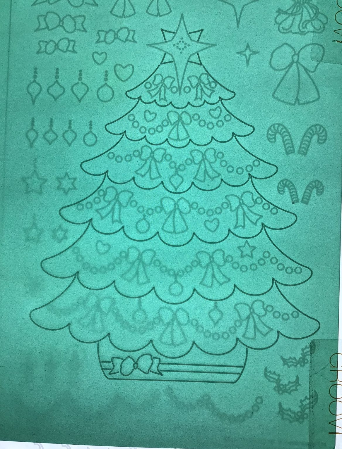 Clarity’s Blog Tutorial: How To Make A Two-Tone Christmas Tree