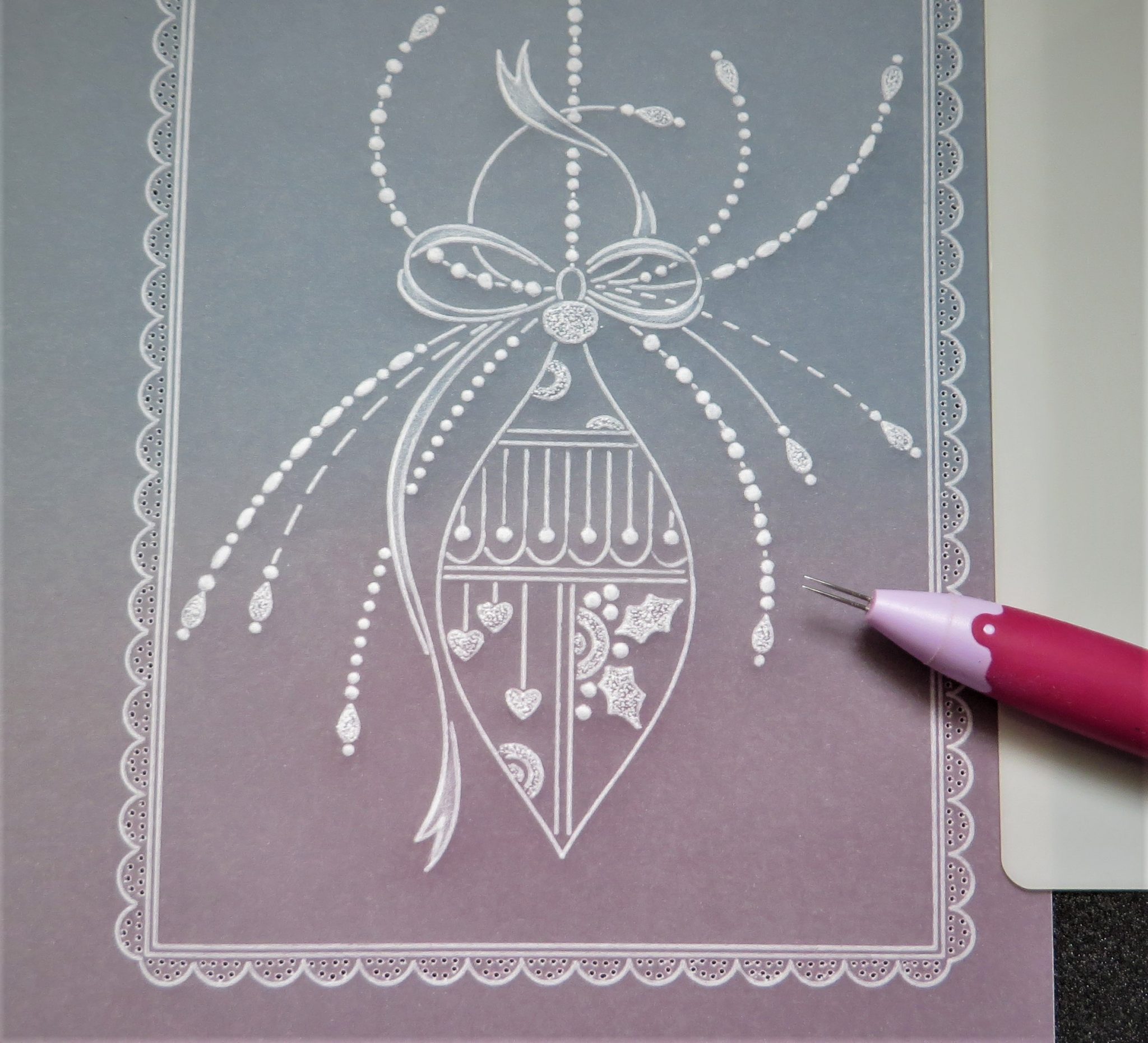 Clarity’s Blog Tutorial: How To Stitch Parchment to Cardstock