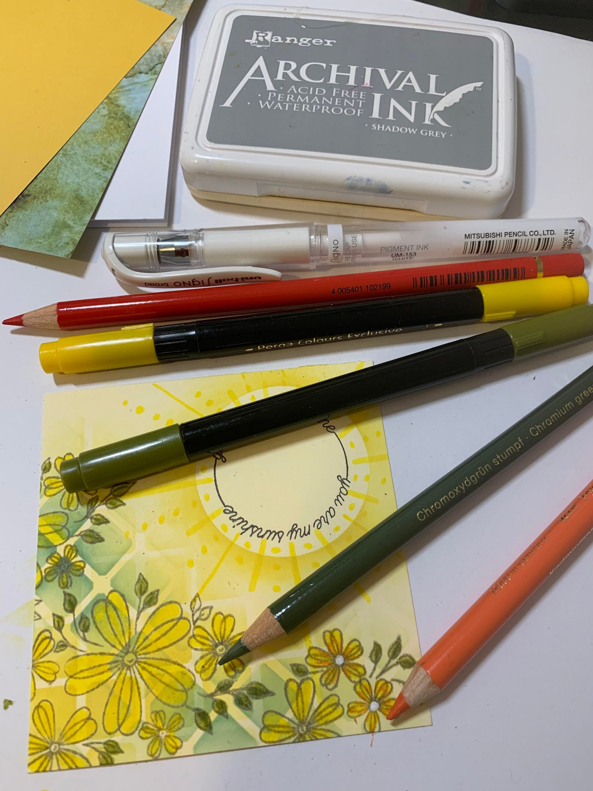 Clarity’s Matters Blog Tutorial: Combining Stamps & Stencils