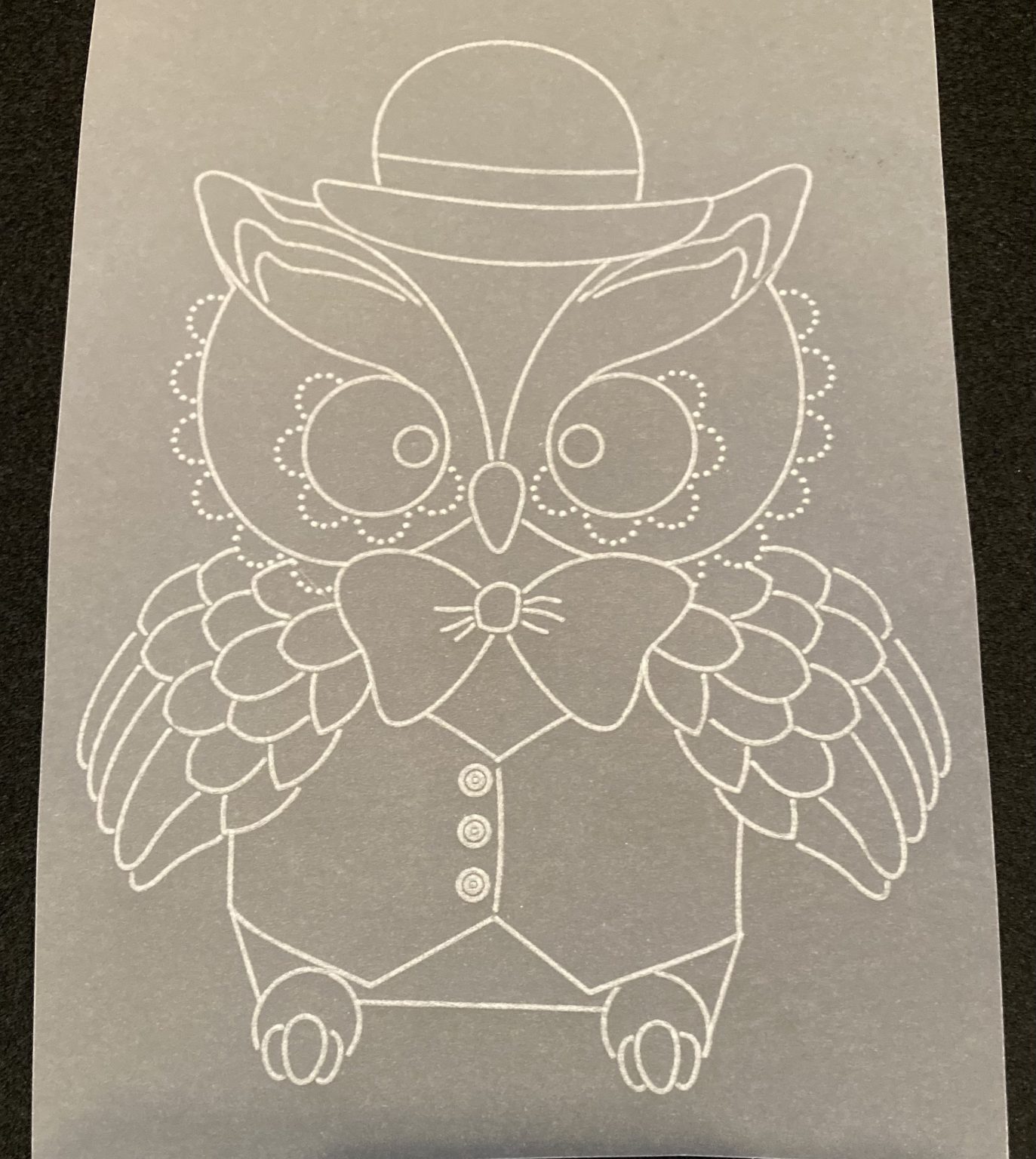 Clarity Matters Blog Tutorial: How To Make An Owl Card