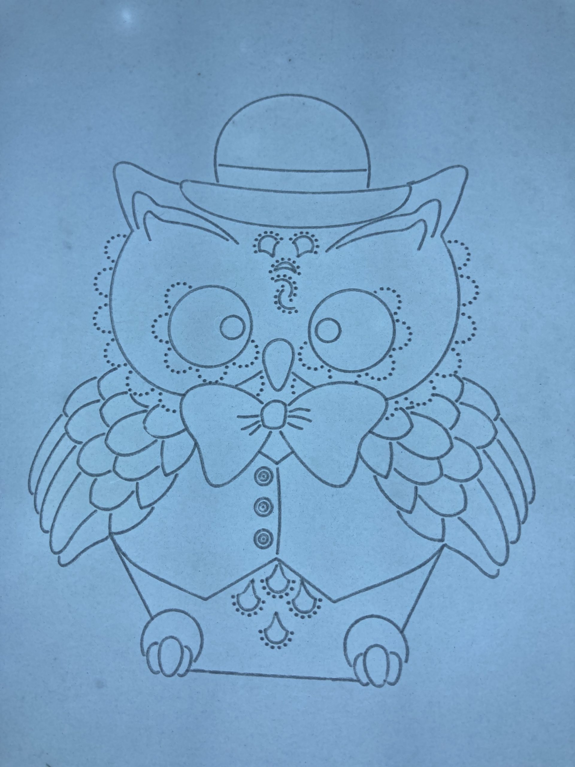 Clarity Matters Blog Tutorial: How To Make An Owl Card