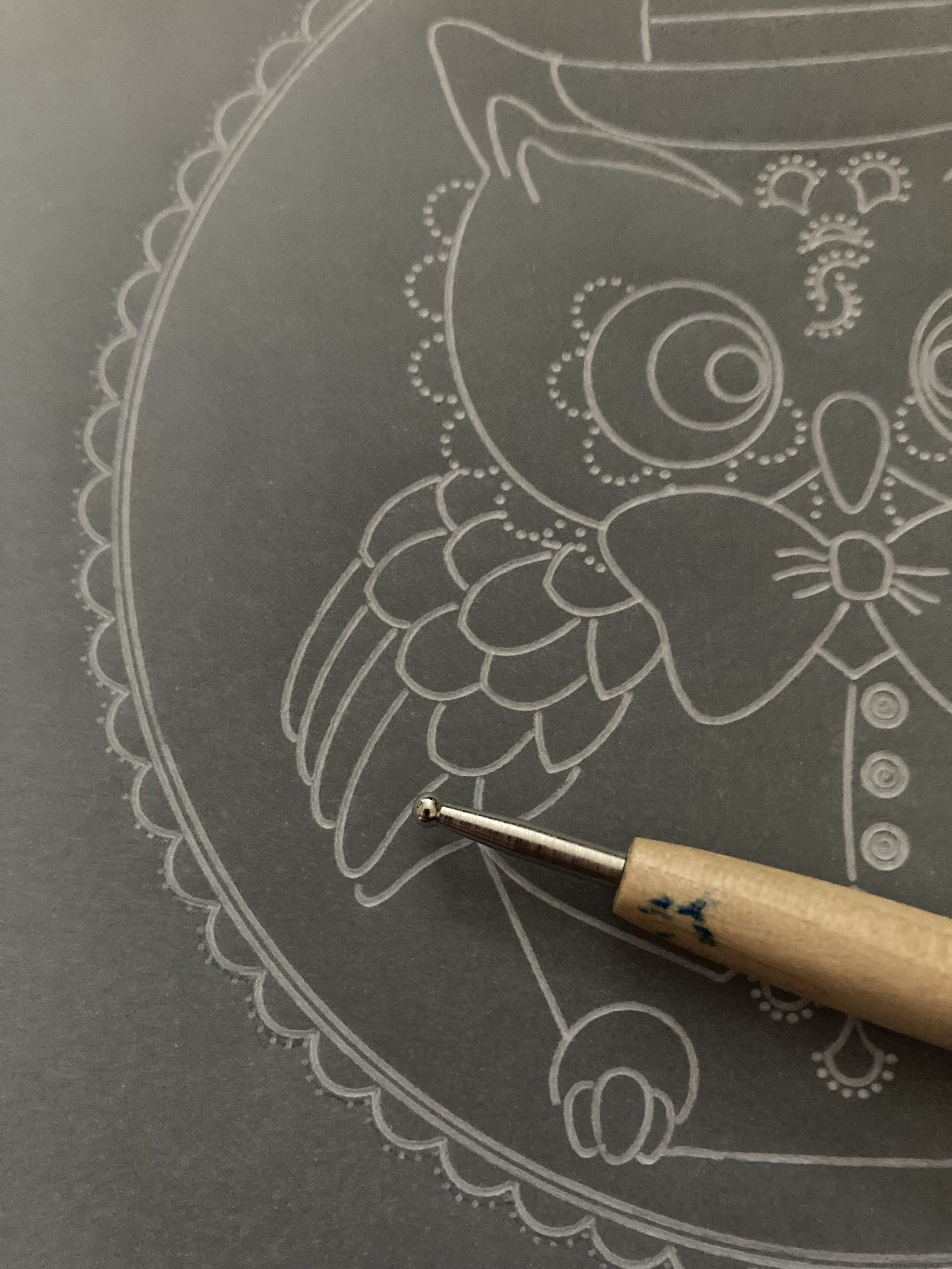 Clarity Matters Blog Tutorial: How To Make An Owl Card