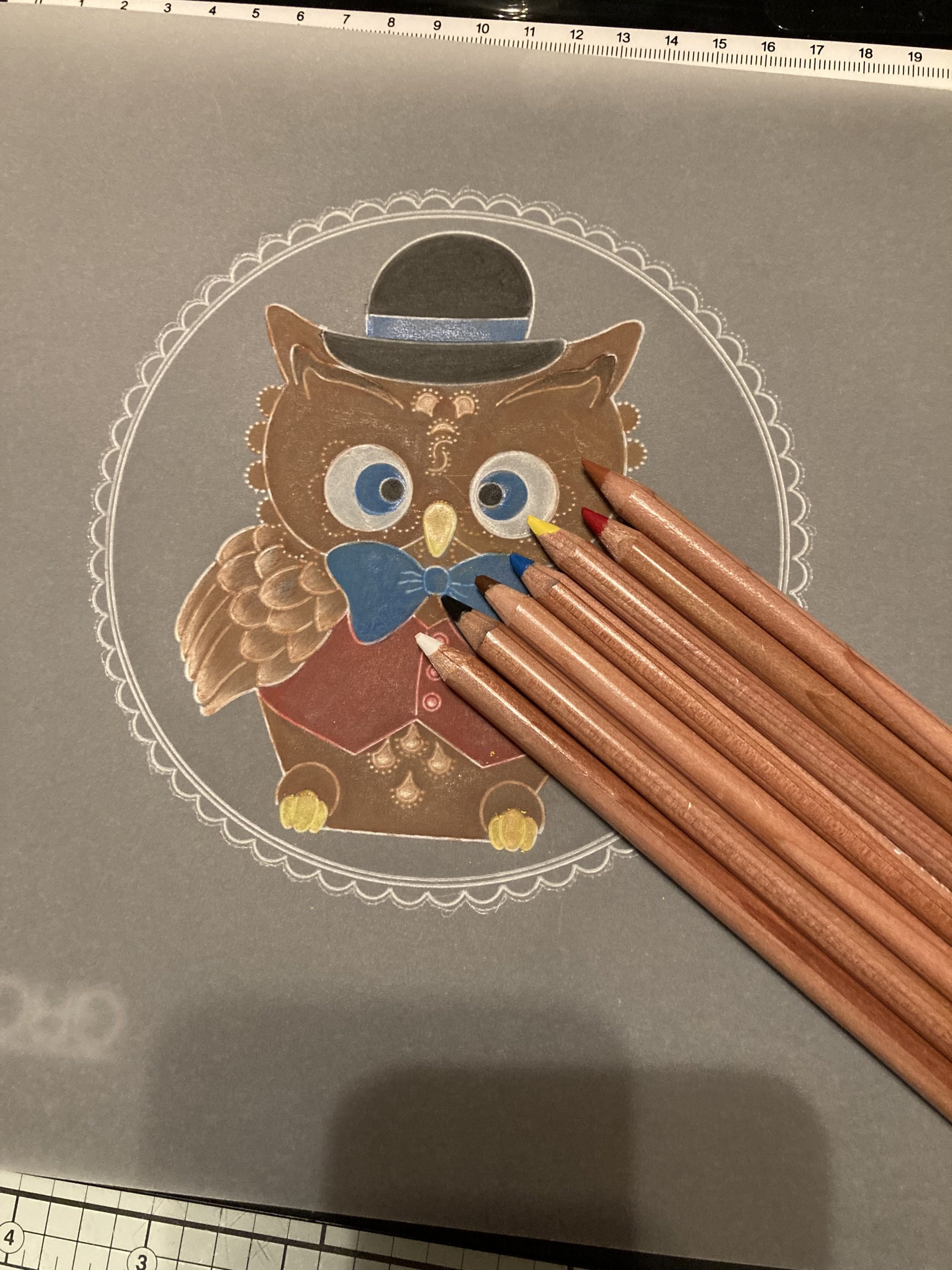 Clarity Matters Blog Tutorial: How To Make An Owl Card