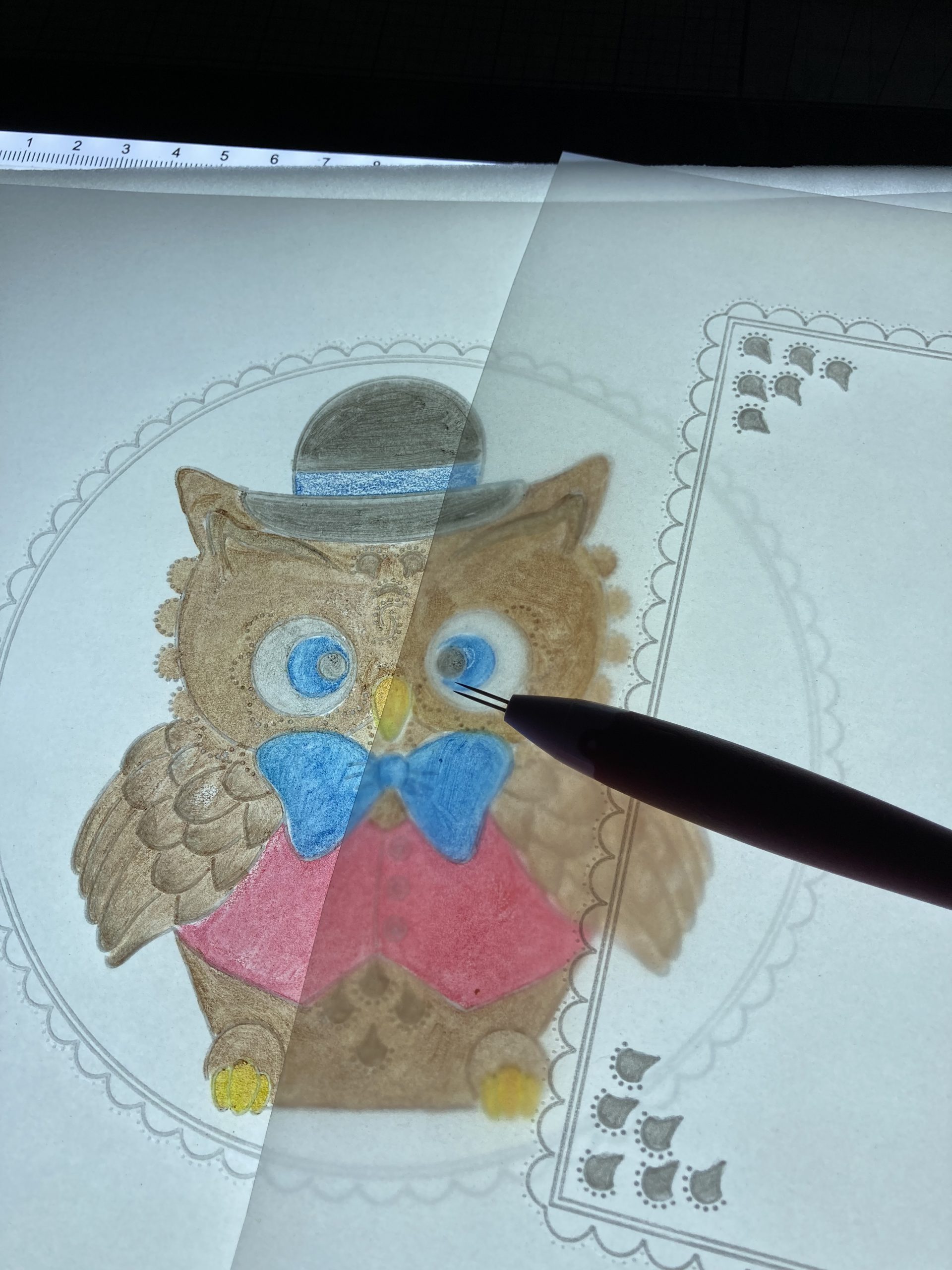 Clarity Matters Blog Tutorial: How To Make An Owl Card