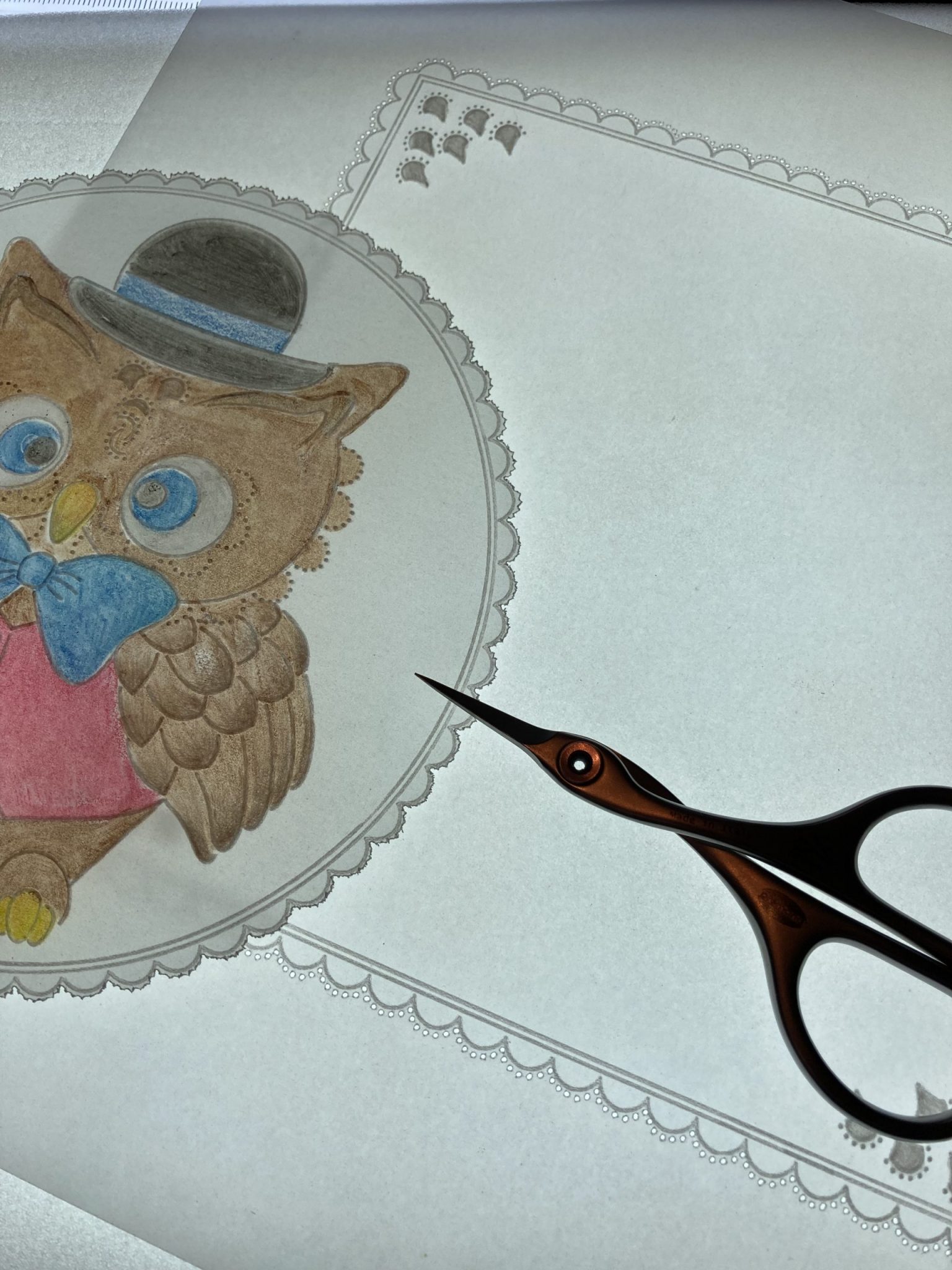 Clarity Matters Blog Tutorial: How To Make An Owl Card