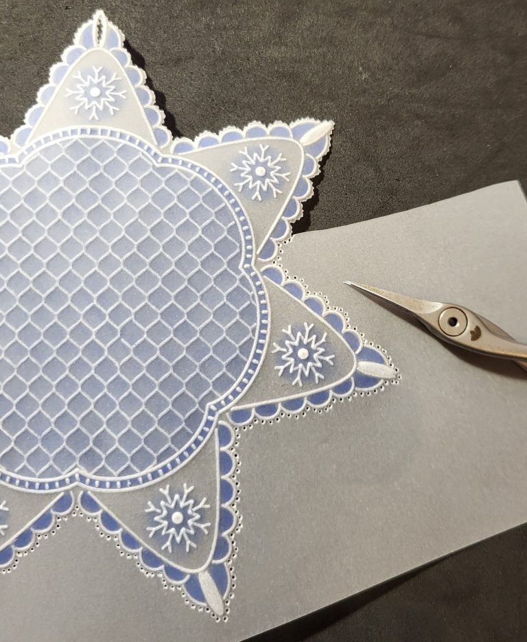 Clarity’s Matters Blog Tutorial: How To Make A Lace Star