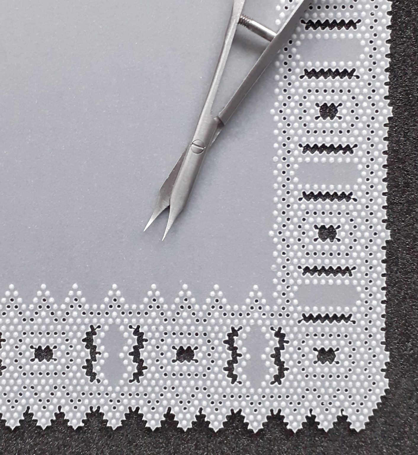Clarity Matters Blog Tutorial: How To Create A Lace Frame with Ease!