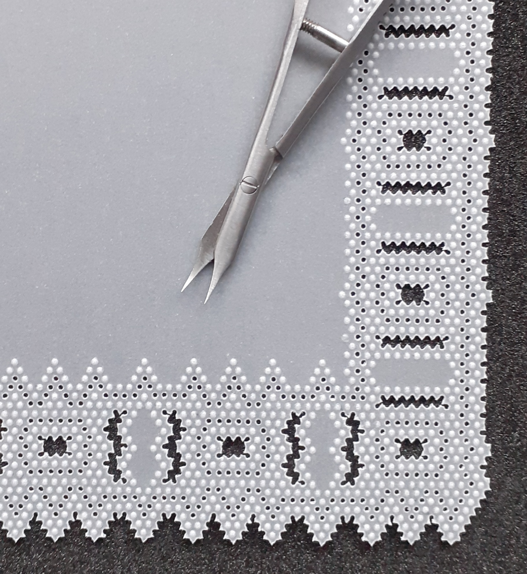 Clarity Matters Blog Tutorial: How To Create A Lace Frame with Ease!