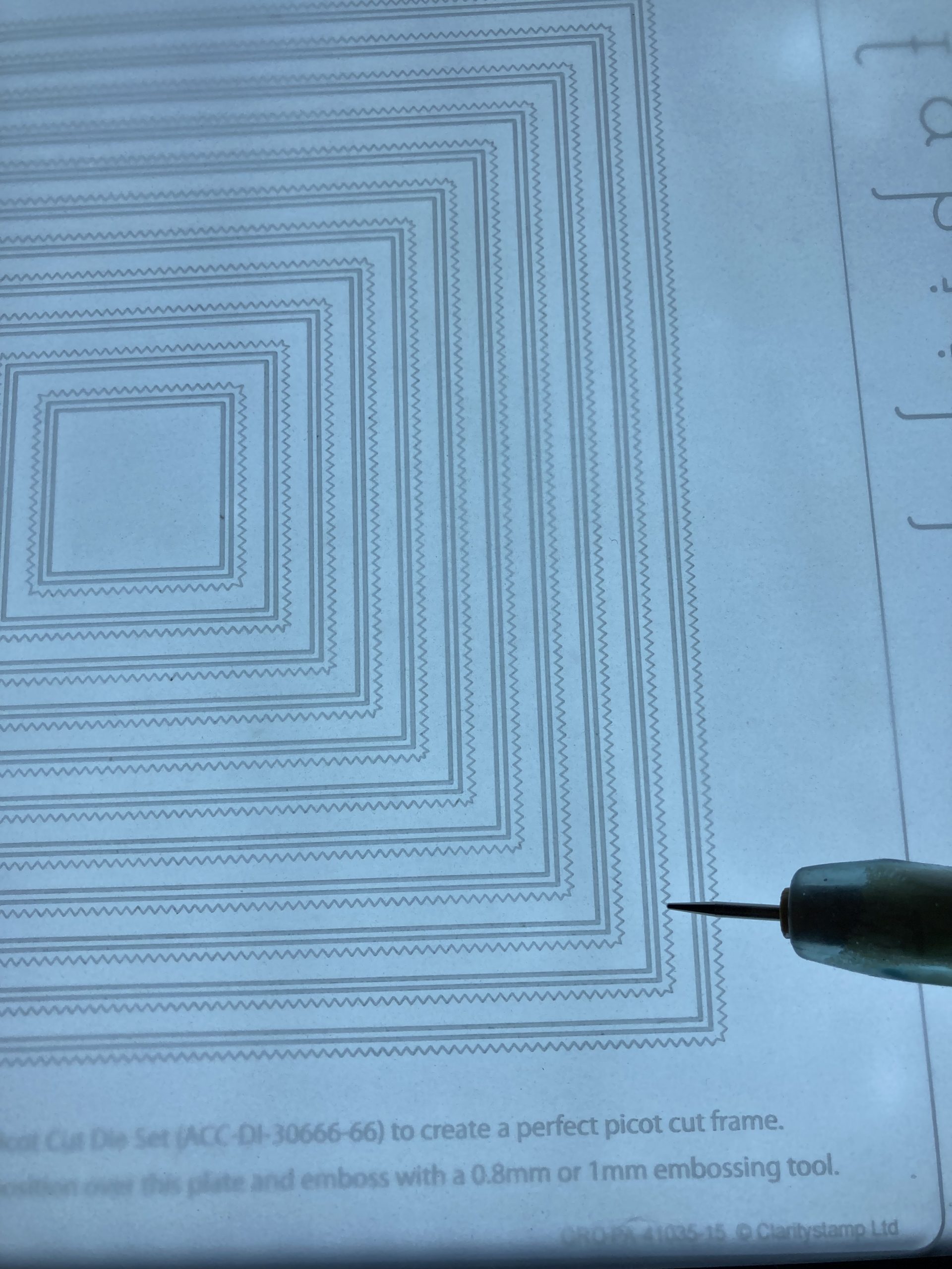 Clarity Matters Blog Tutorial: How To Trace A Design With A Pen