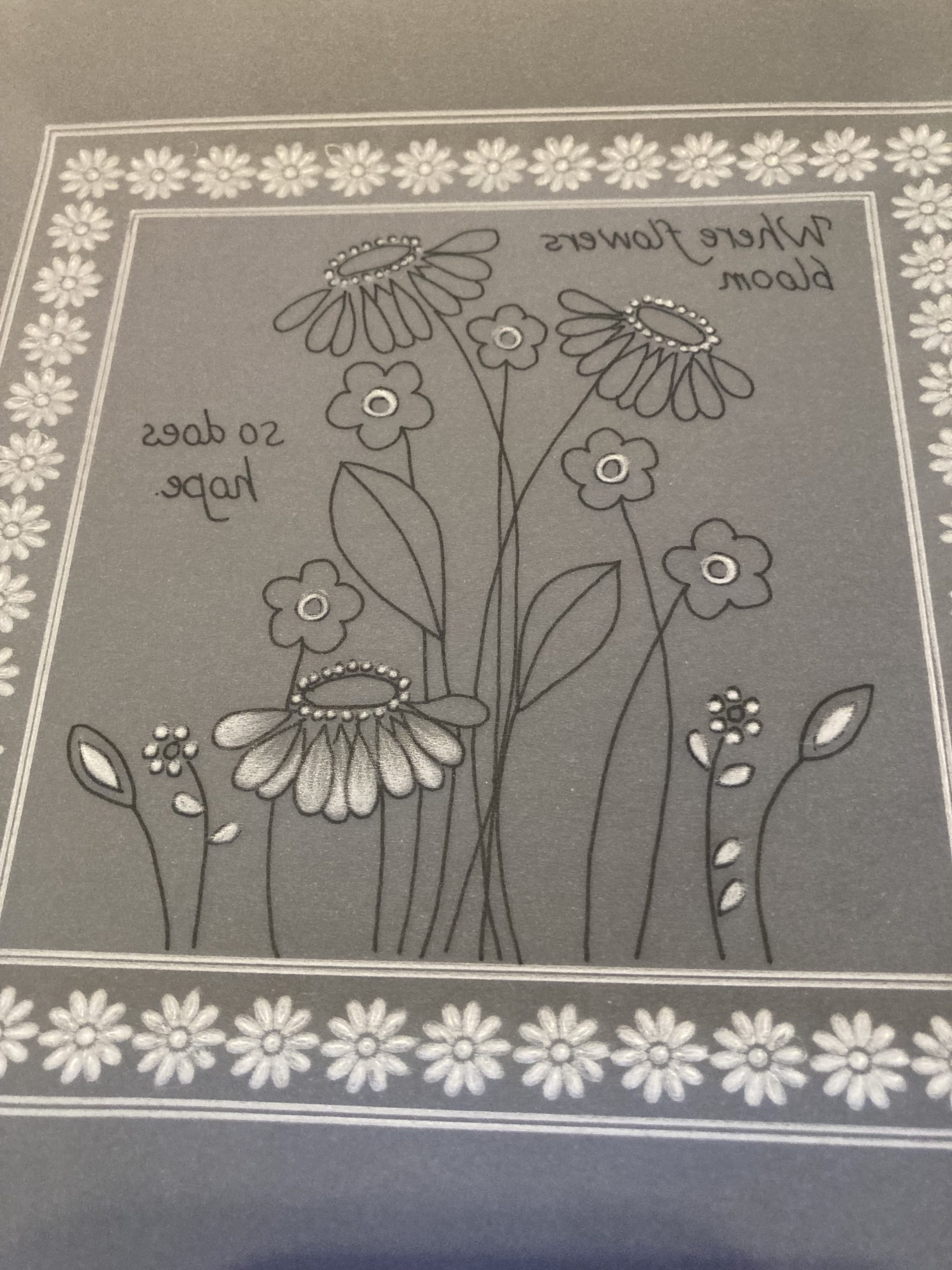 Clarity Matters Blog Tutorial: How To Trace A Design With A Pen