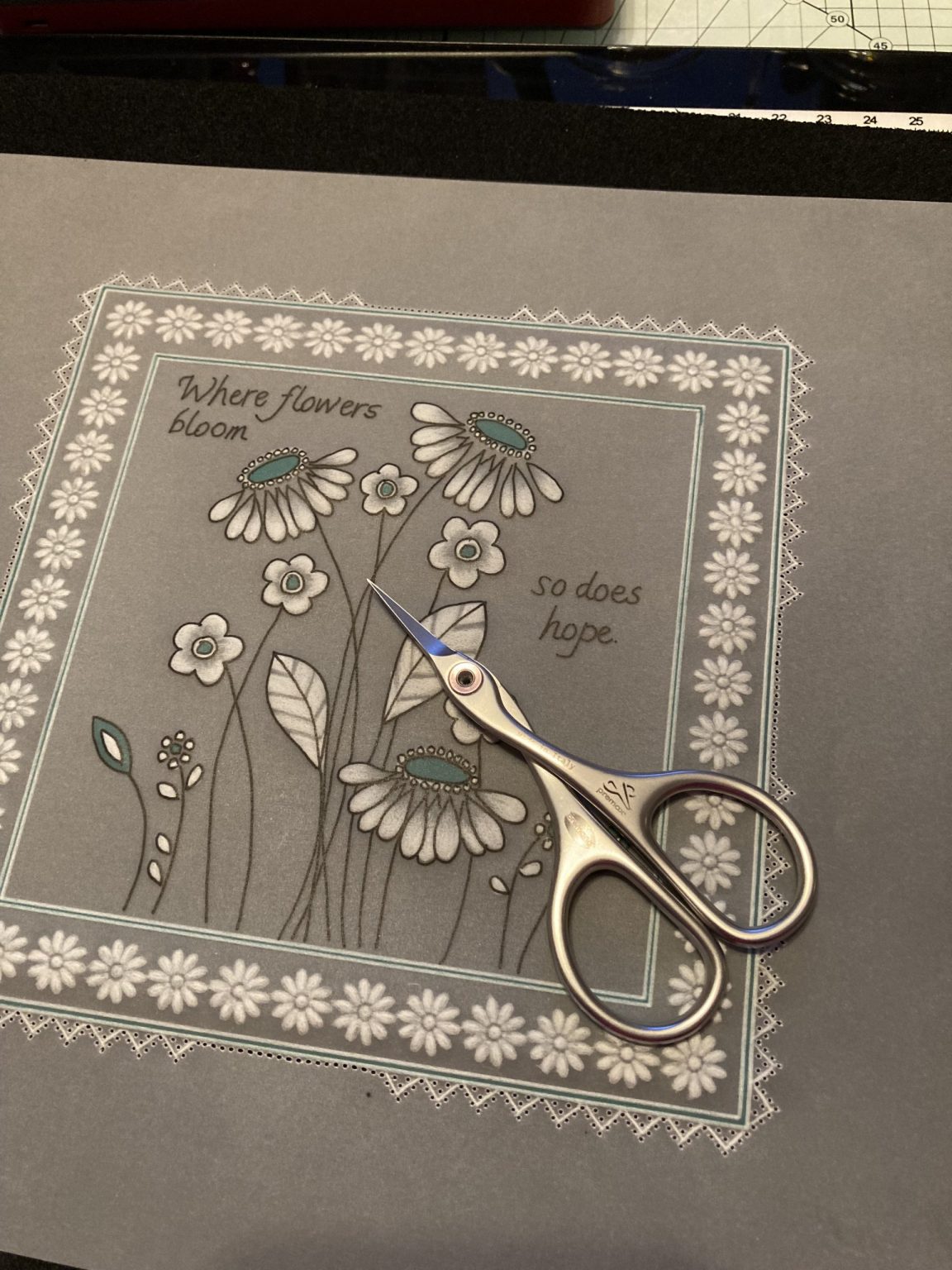 Clarity Matters Blog Tutorial: How To Trace A Design With A Pen