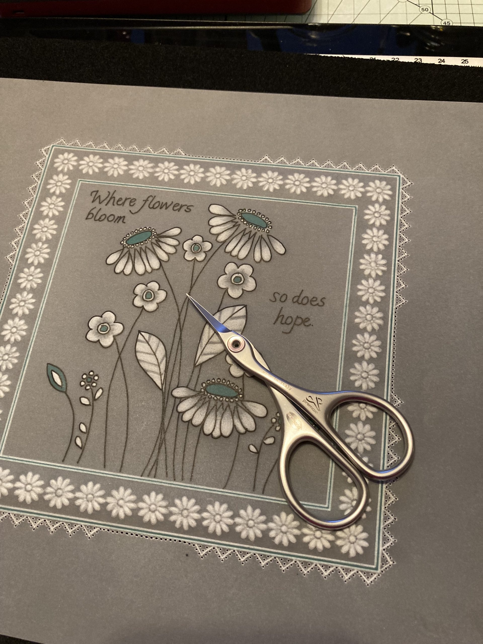 Clarity Matters Blog Tutorial: How To Trace A Design With A Pen