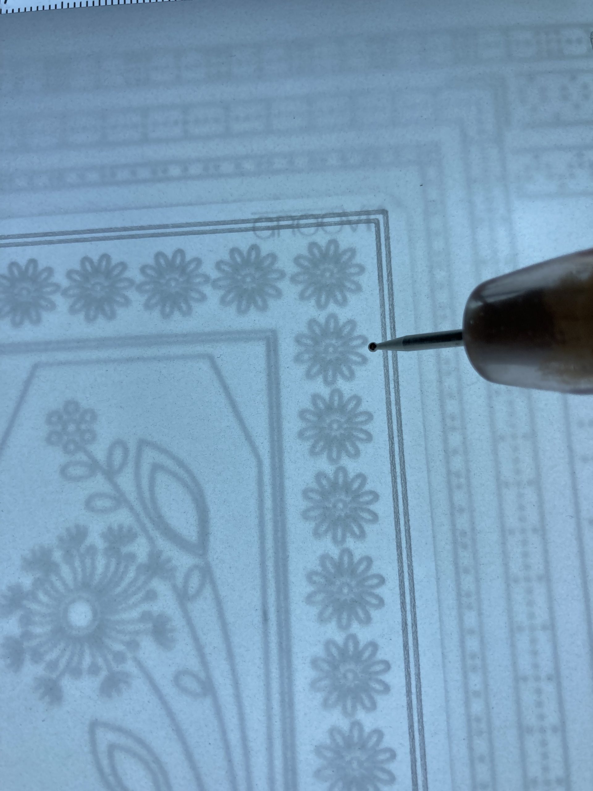 Clarity Matters Blog Tutorial: How To Trace A Design With A Pen