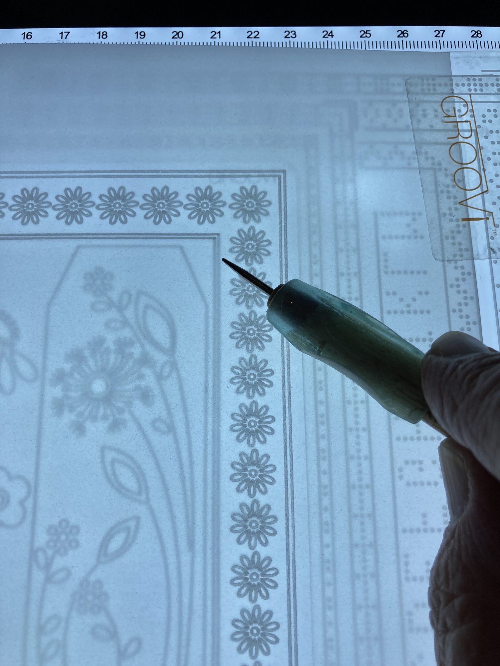 Clarity Matters Blog Tutorial: How To Trace A Design With A Pen