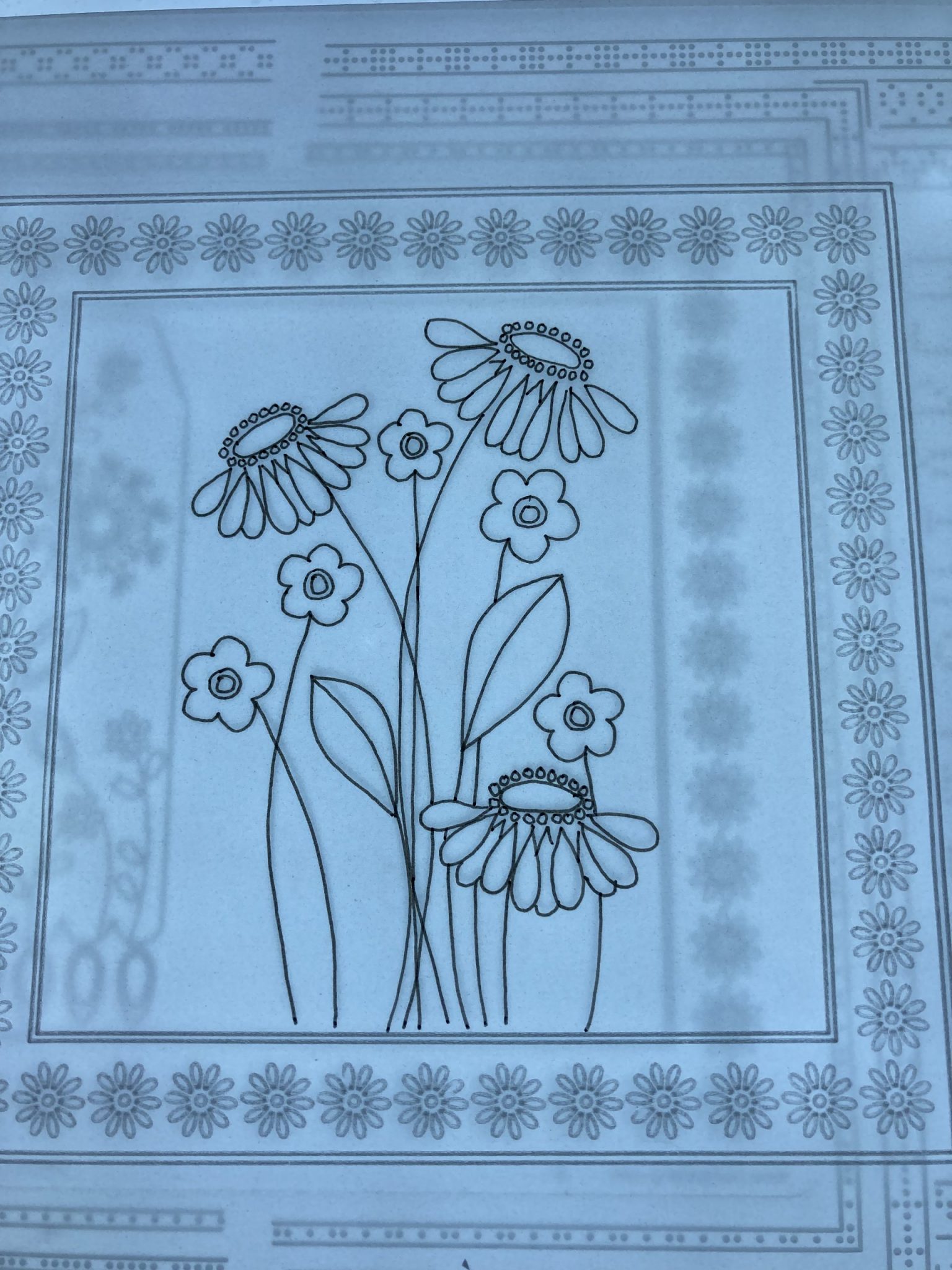 Clarity Matters Blog Tutorial: How To Trace A Design With A Pen