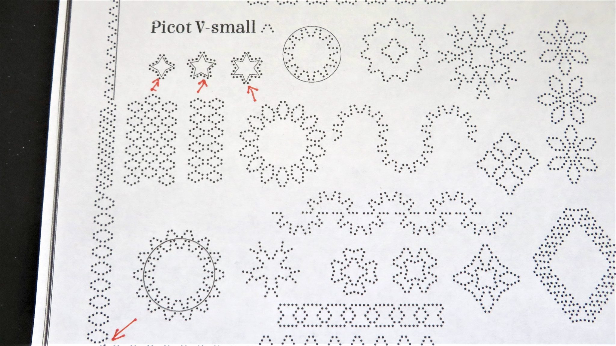 Clarity Matters Blog Tutorial: How To Use the Pergamano Picot V Small Tool