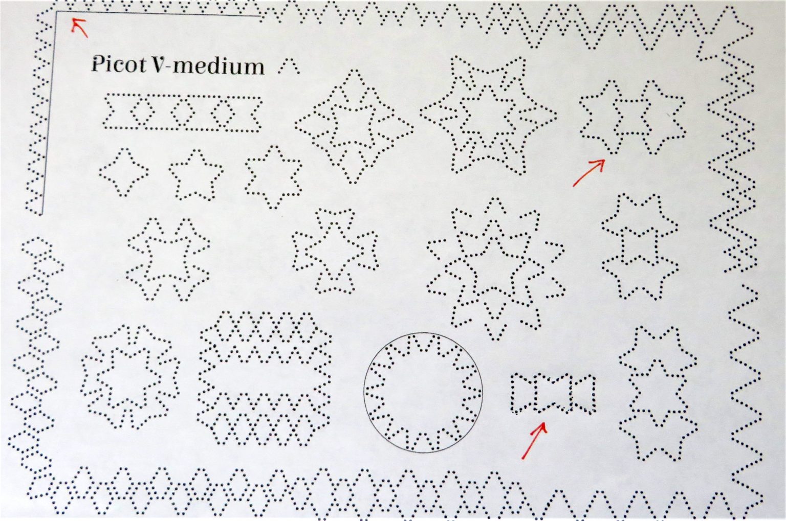 Clarity Matters Blog Tutorial: How To Use the Pergamano Picot V Medium Tool