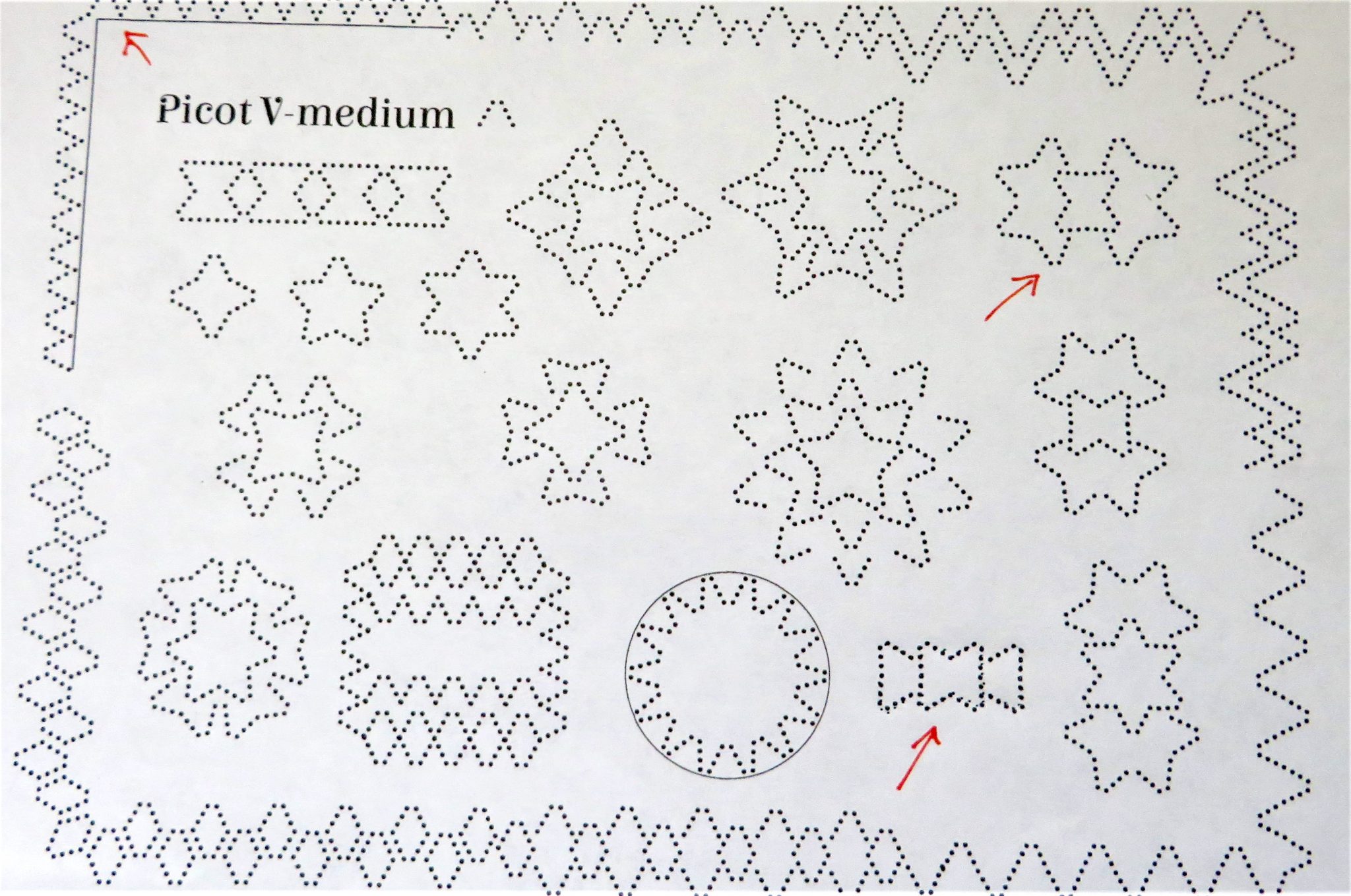Clarity Matters Blog Tutorial: How To Use the Pergamano Picot V Medium Tool