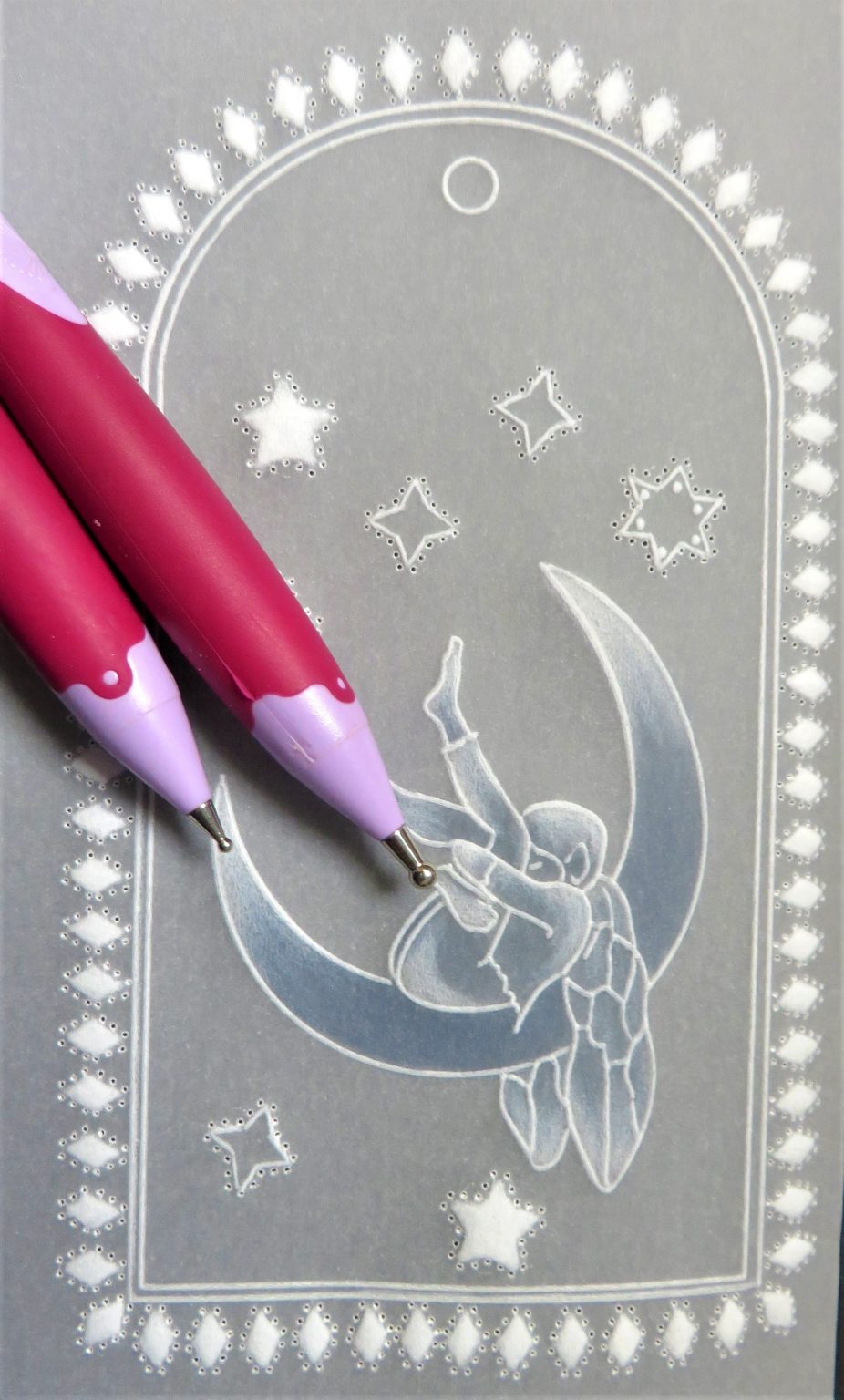 Clarity Matters Blog Tutorial: How To Use the Pergamano Picot V Small Tool