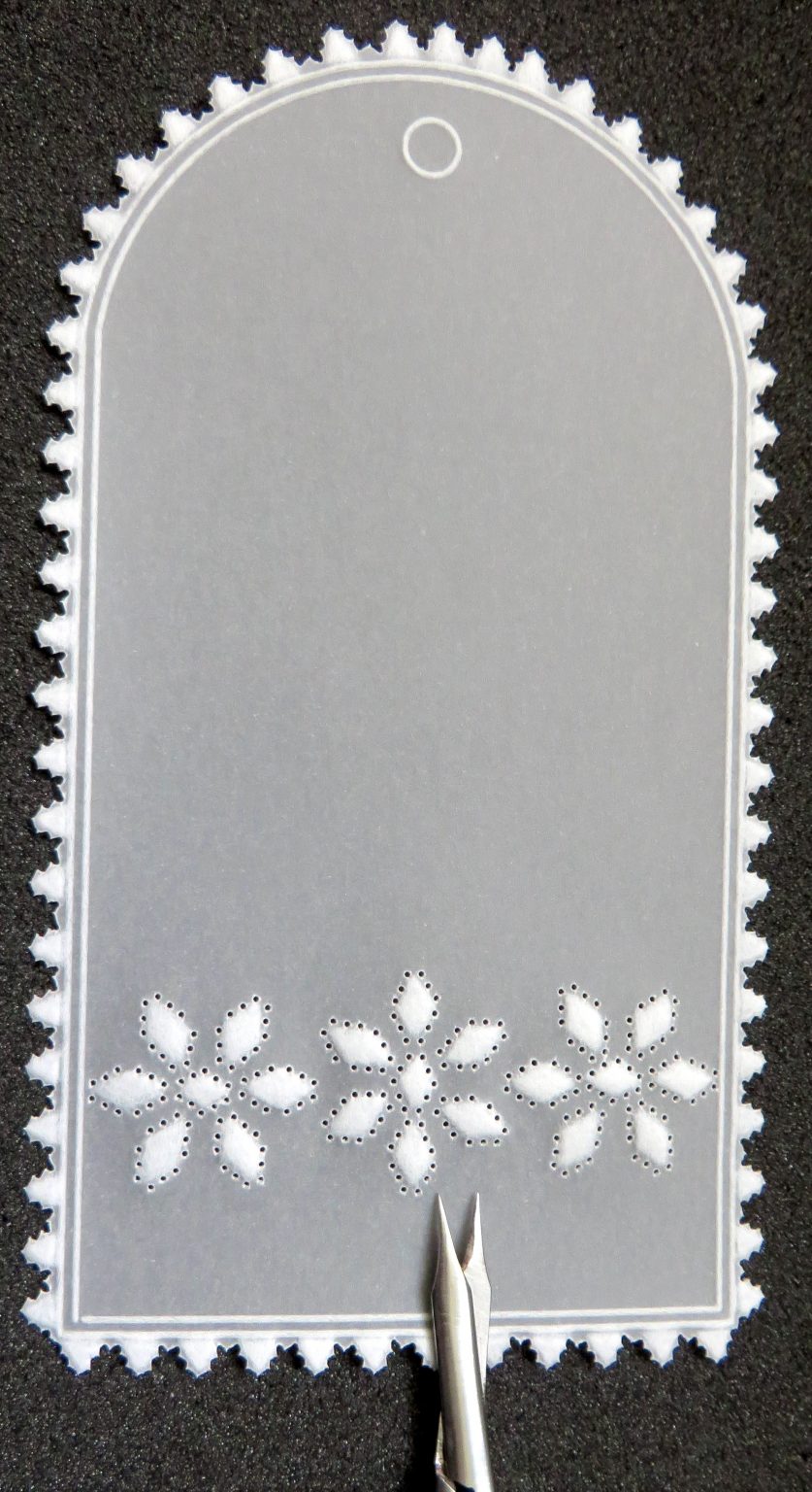 Clarity Matters Blog Tutorial: How To Use the Pergamano Picot V Small Tool