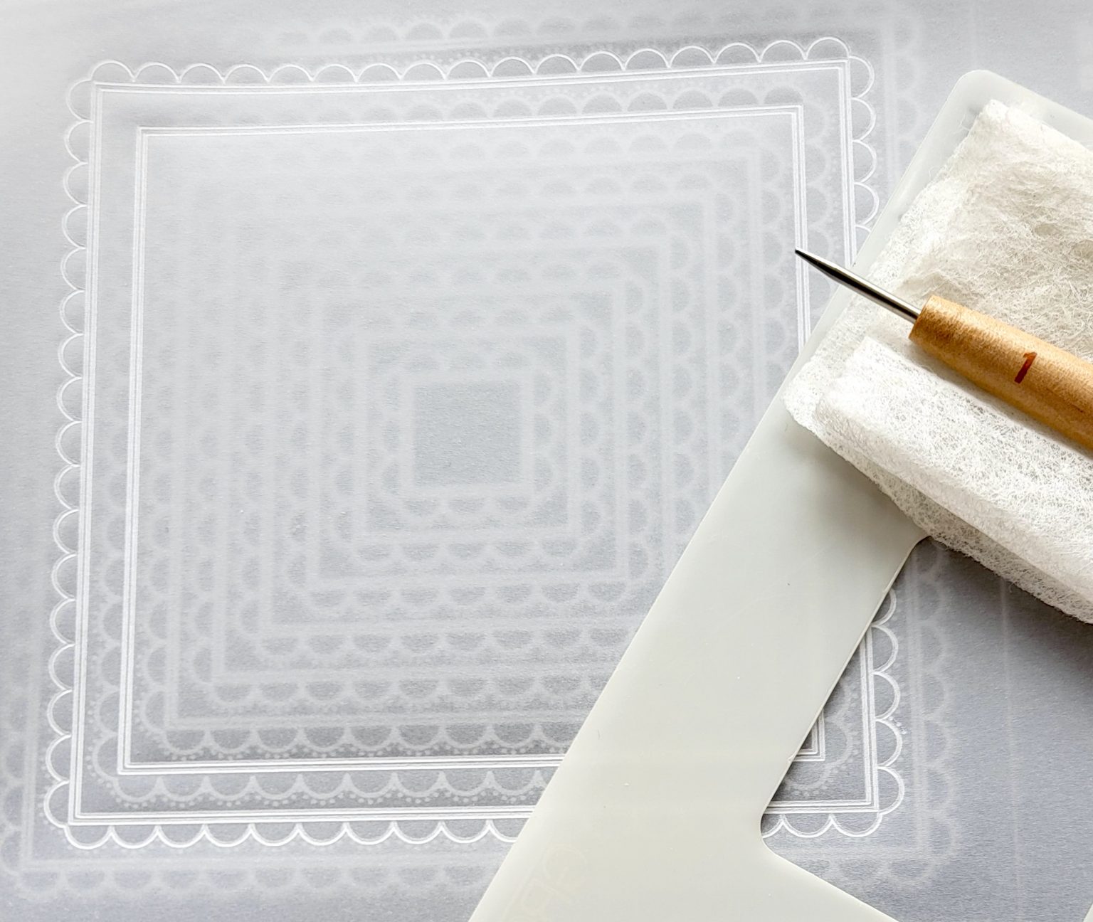 Clarity Matters Blog Tutorial: How To Transform Clear Parchment Into ...