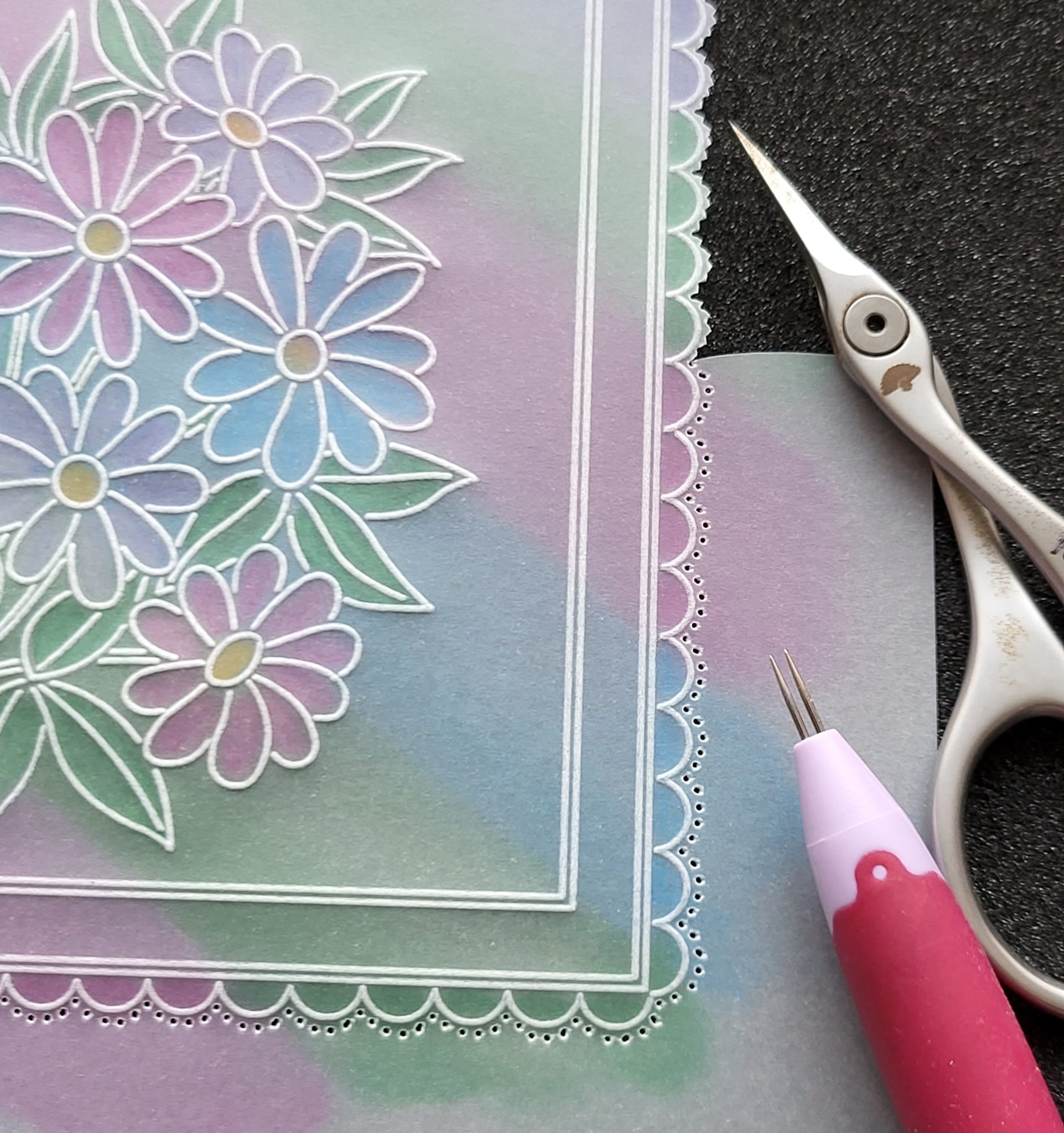 Clarity Matters Blog Tutorial: How To Transform Clear Parchment Into ...