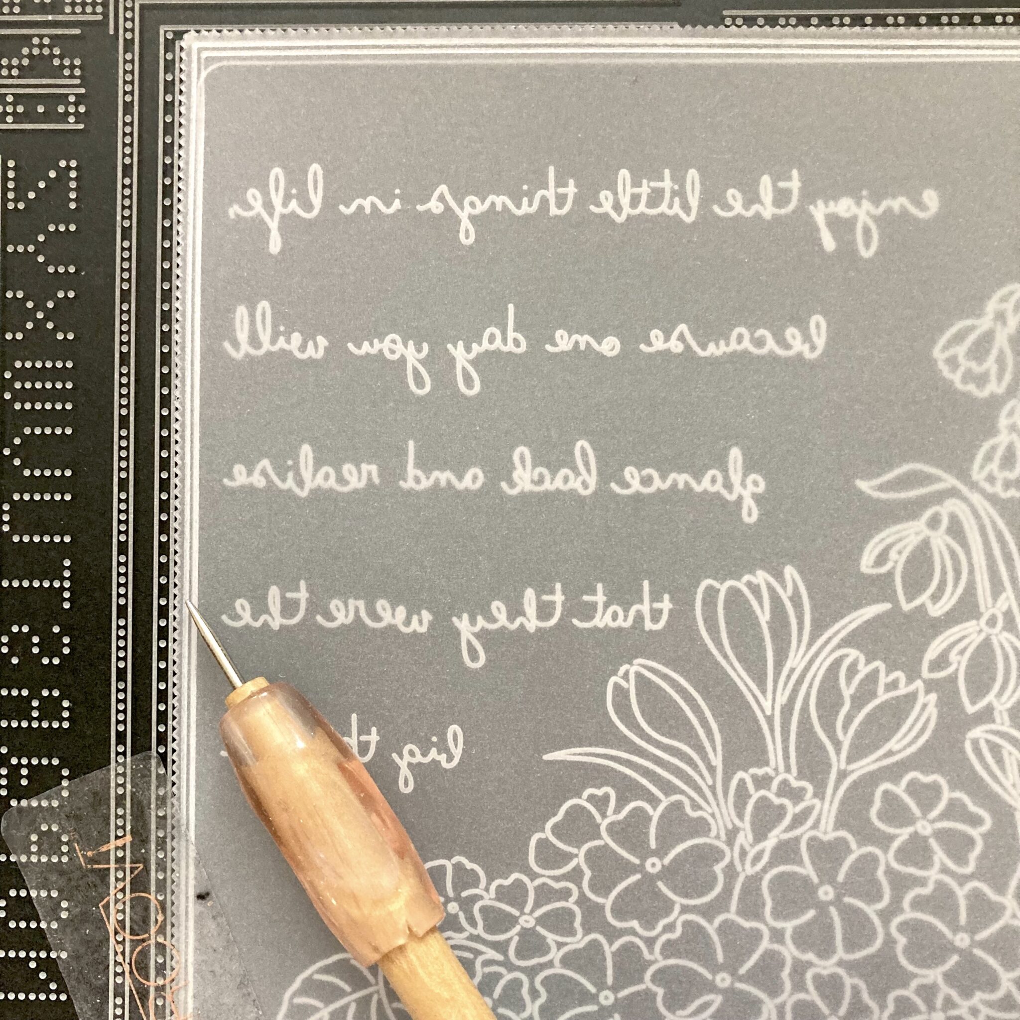 Clarity Matters Blog Tutorial: How To Use Oxide Ink To Colour Parchment ...