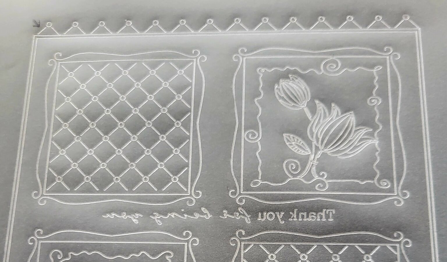 Clarity Matters Blog Tutorial: How To Create Intricate Lattice Work