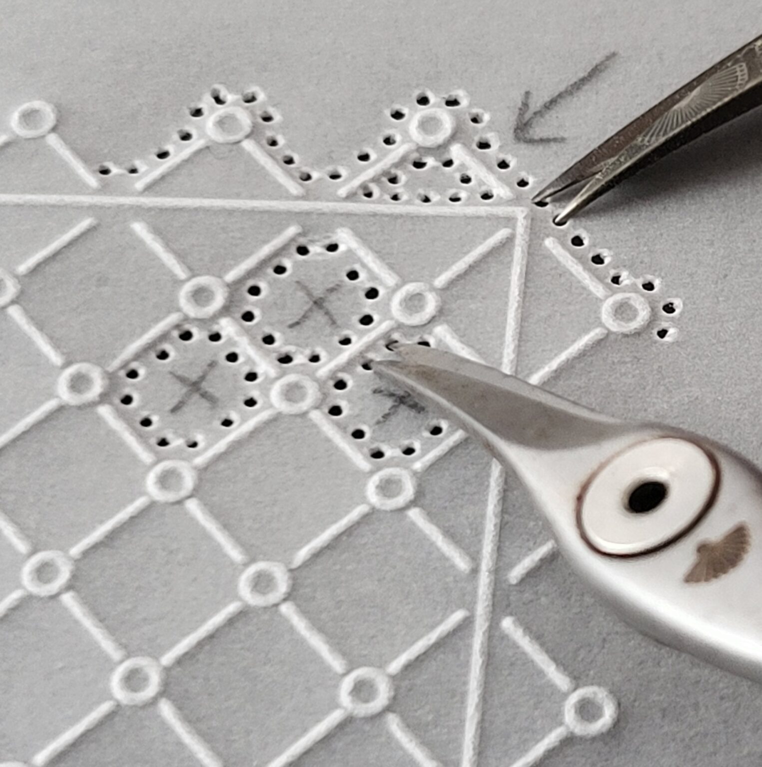 Clarity Matters Blog Tutorial: How To Create Intricate Lattice Work