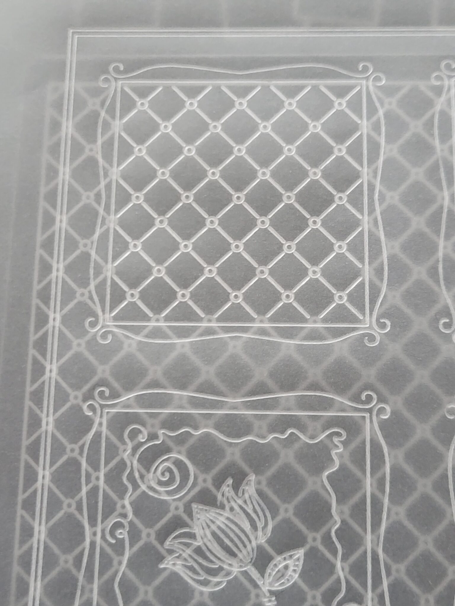 Clarity Matters Blog Tutorial: How To Create Intricate Lattice Work