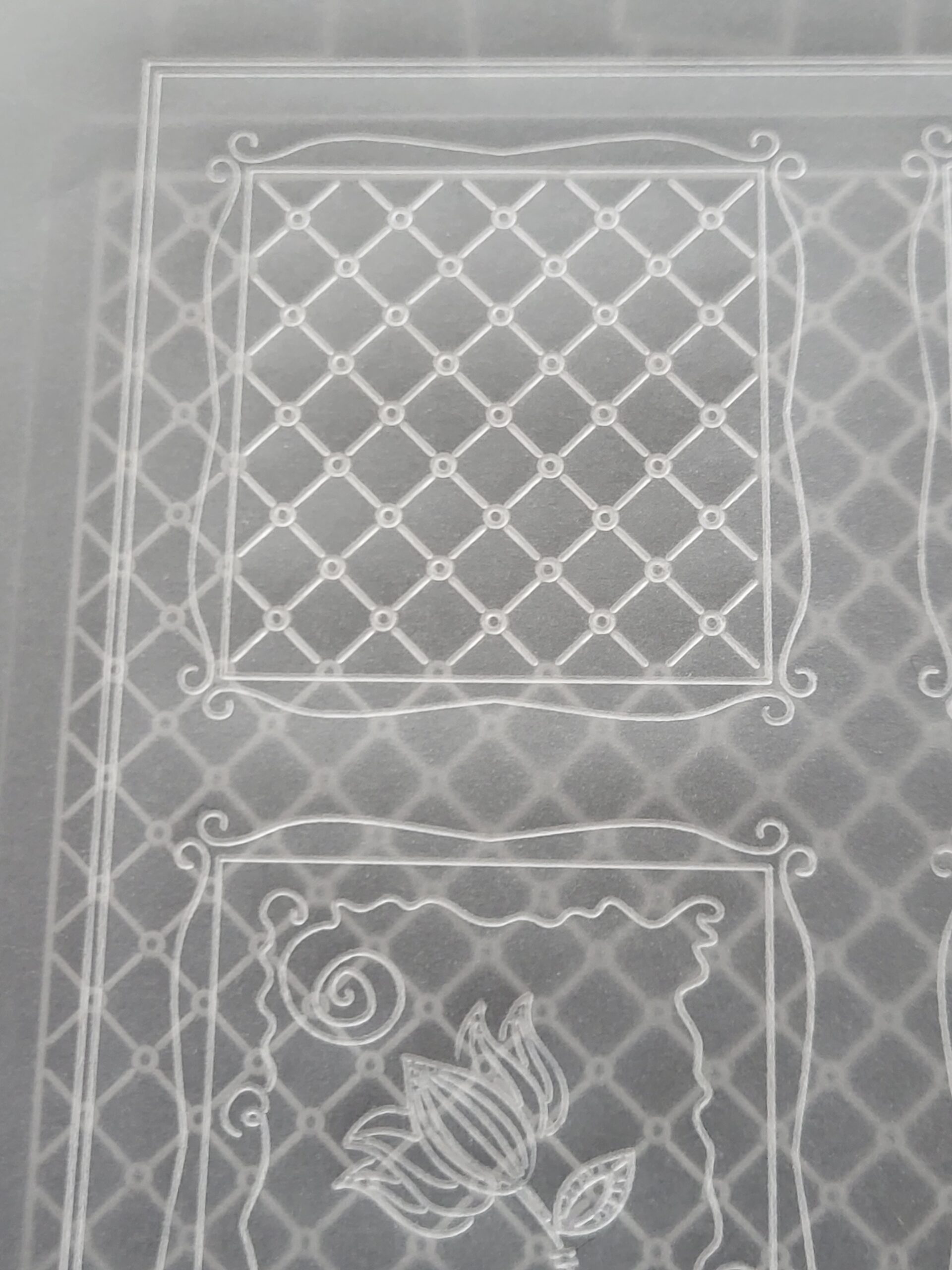 Clarity Matters Blog Tutorial: How To Create Intricate Lattice Work