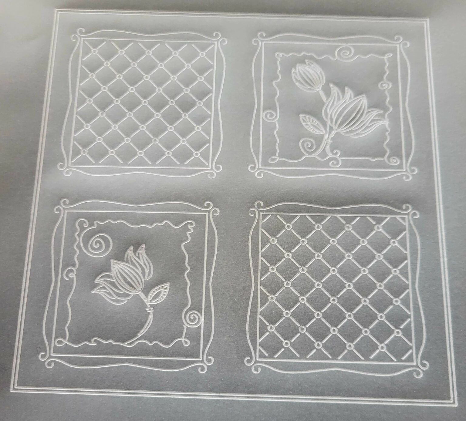 Clarity Matters Blog Tutorial: How To Create Intricate Lattice Work