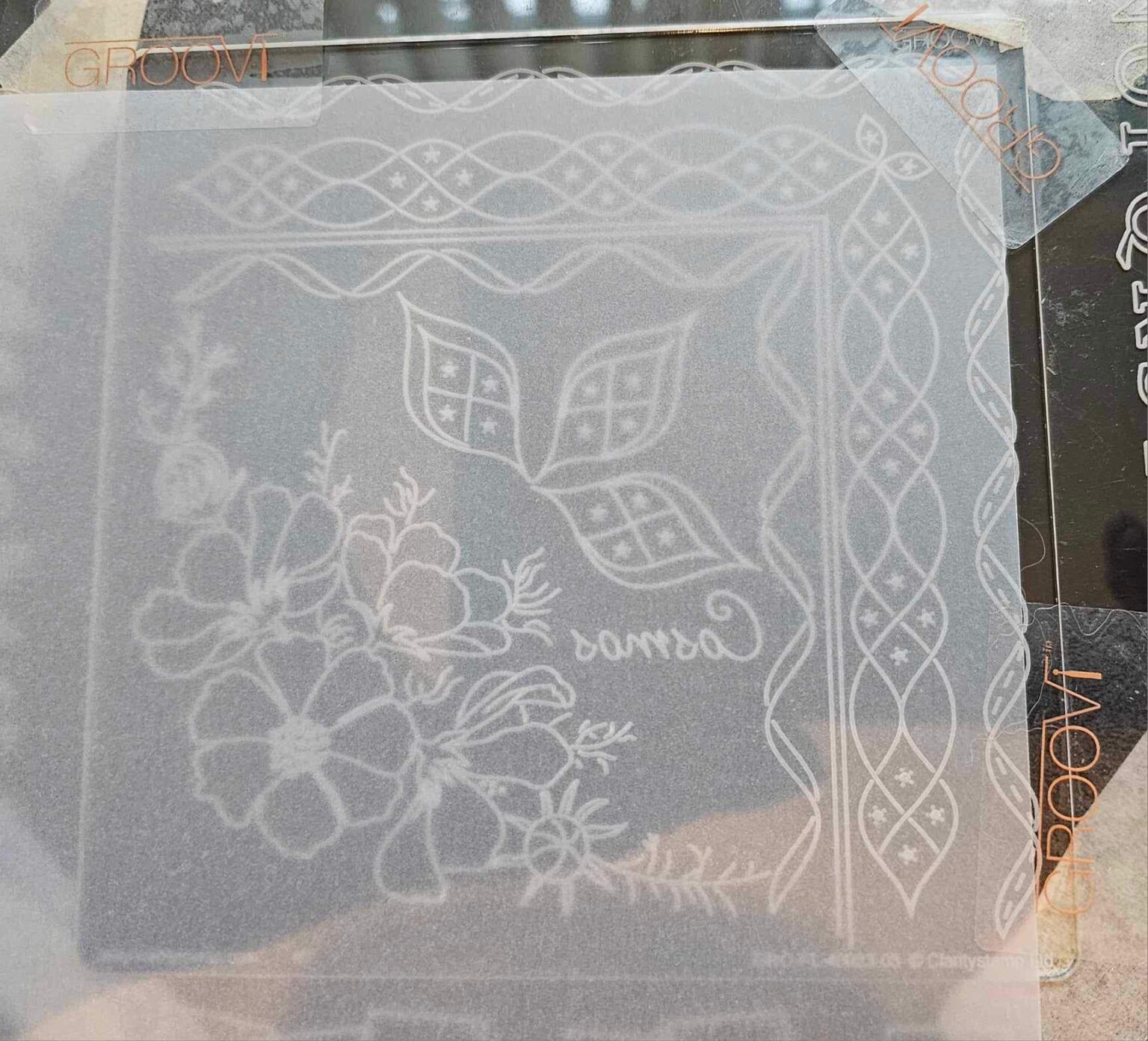 Clarity Matters Blog Tutorial: How To Create A Decorative Corner/Pocket