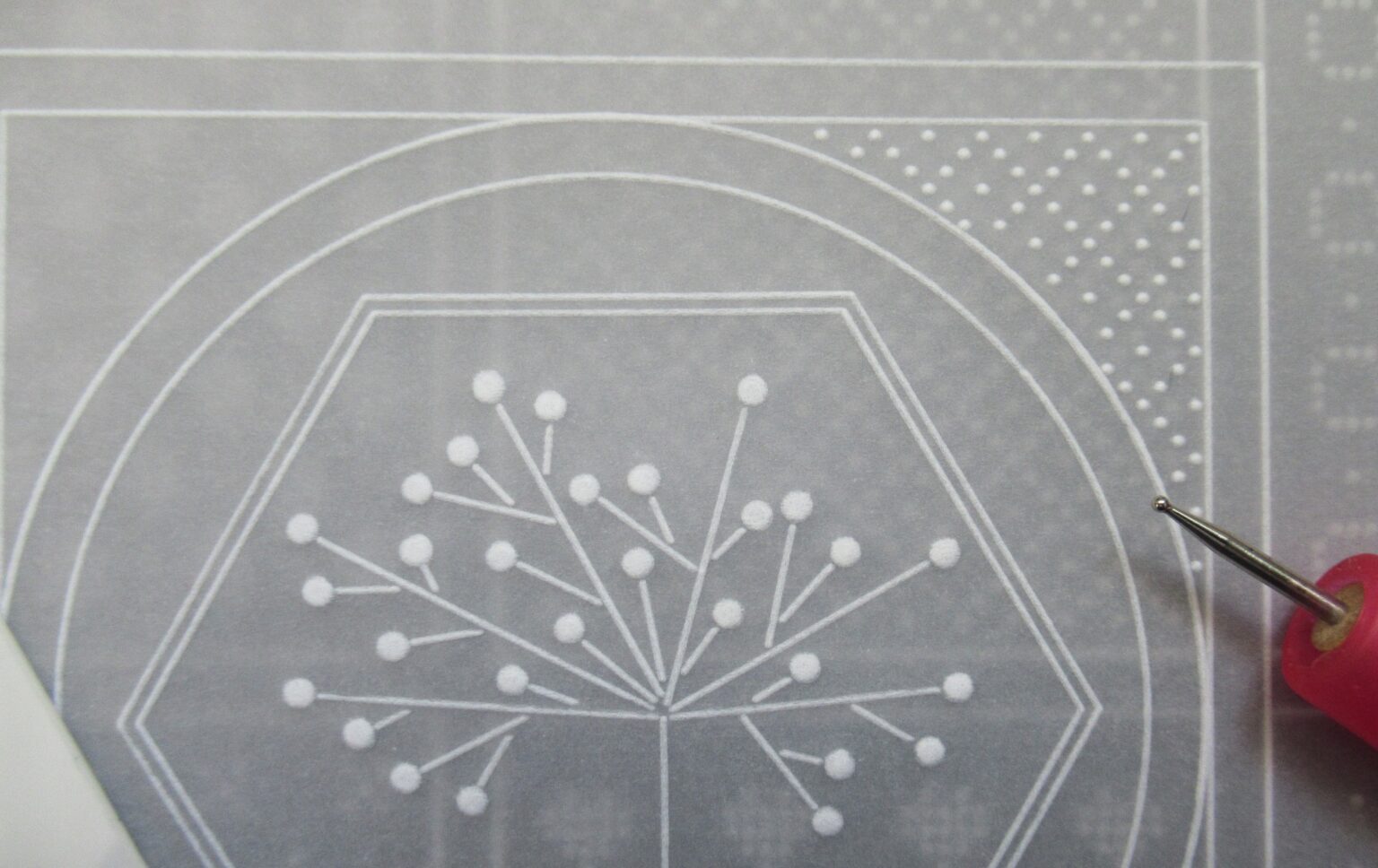 Clarity Matters Blog Tutorial: How To Make Lacy Layers with Grids