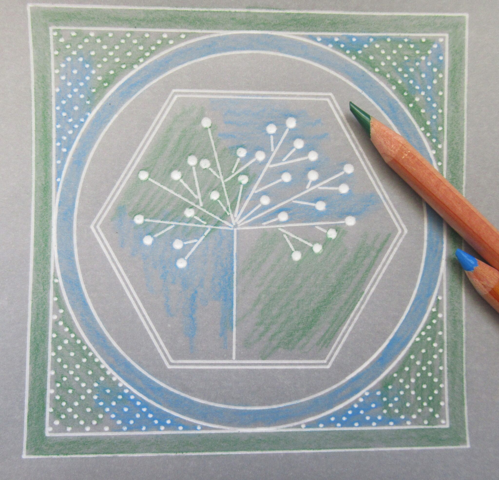 Clarity Matters Blog Tutorial: How To Make Lacy Layers with Grids